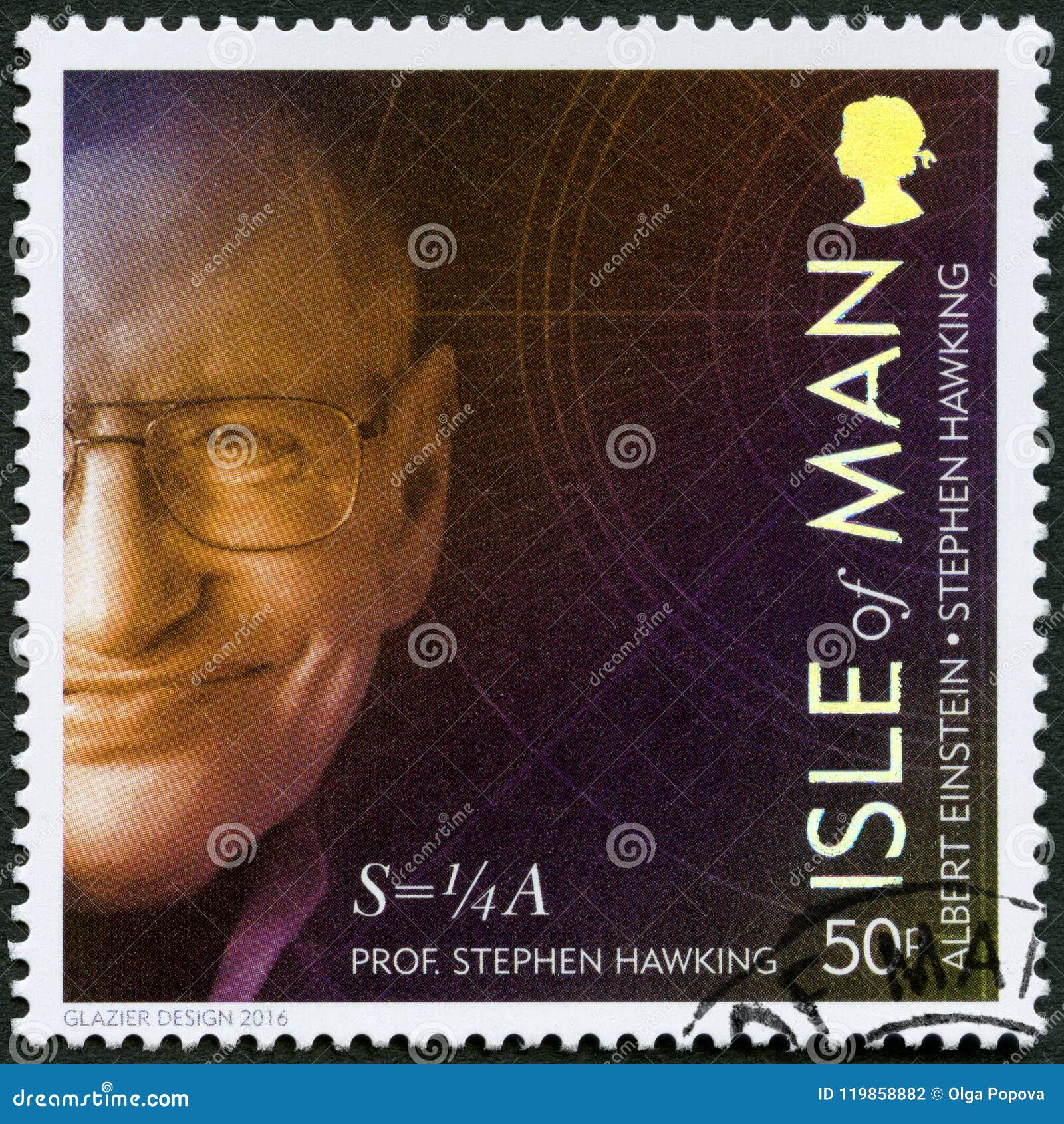 ISLE of MAN - 2016: Shows Stephen William Hawking Born 1942, Physicist ...