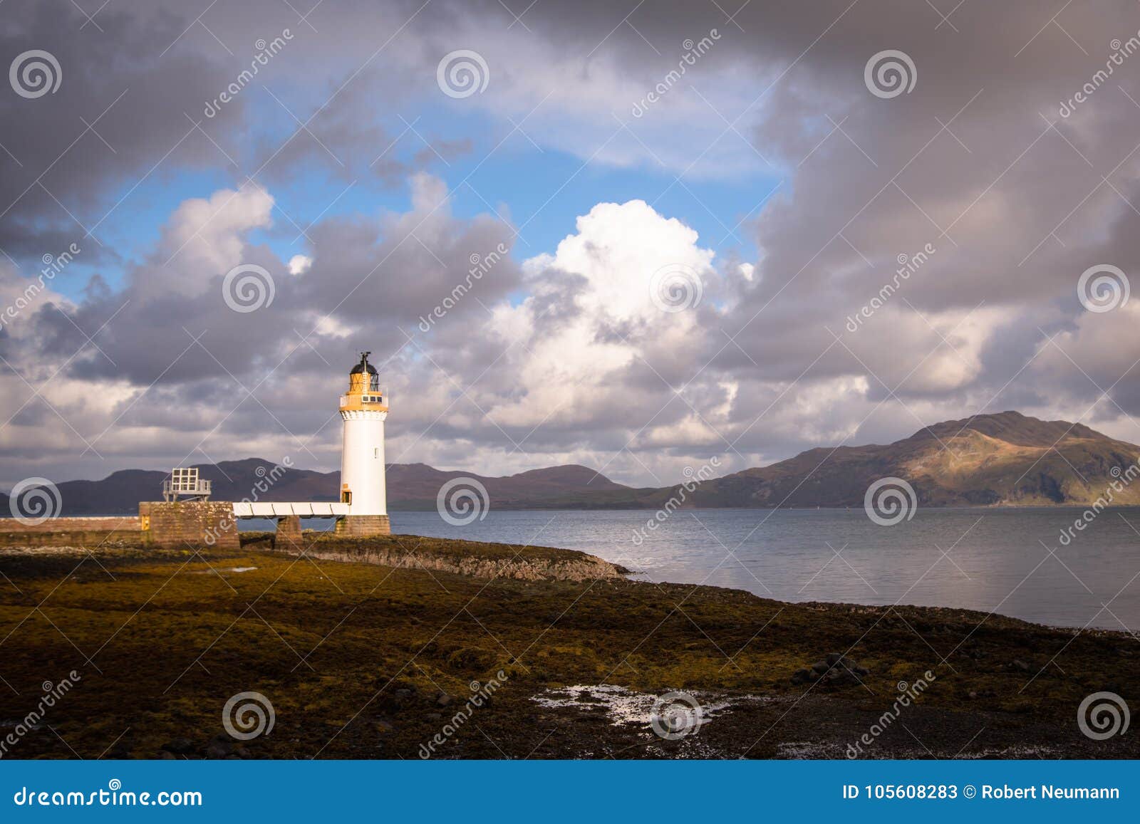 Isle of mull lighthouse editorial stock photo. Image of lighthouse ...