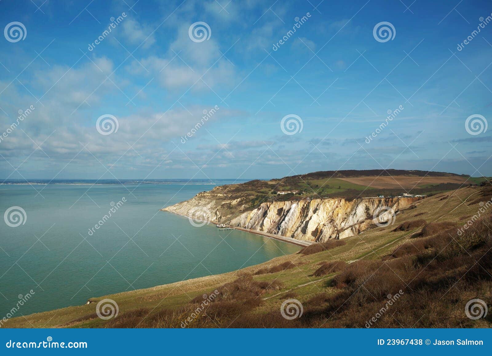 Isle of White stock photo. Image of britain, rock, scenic - 23967438