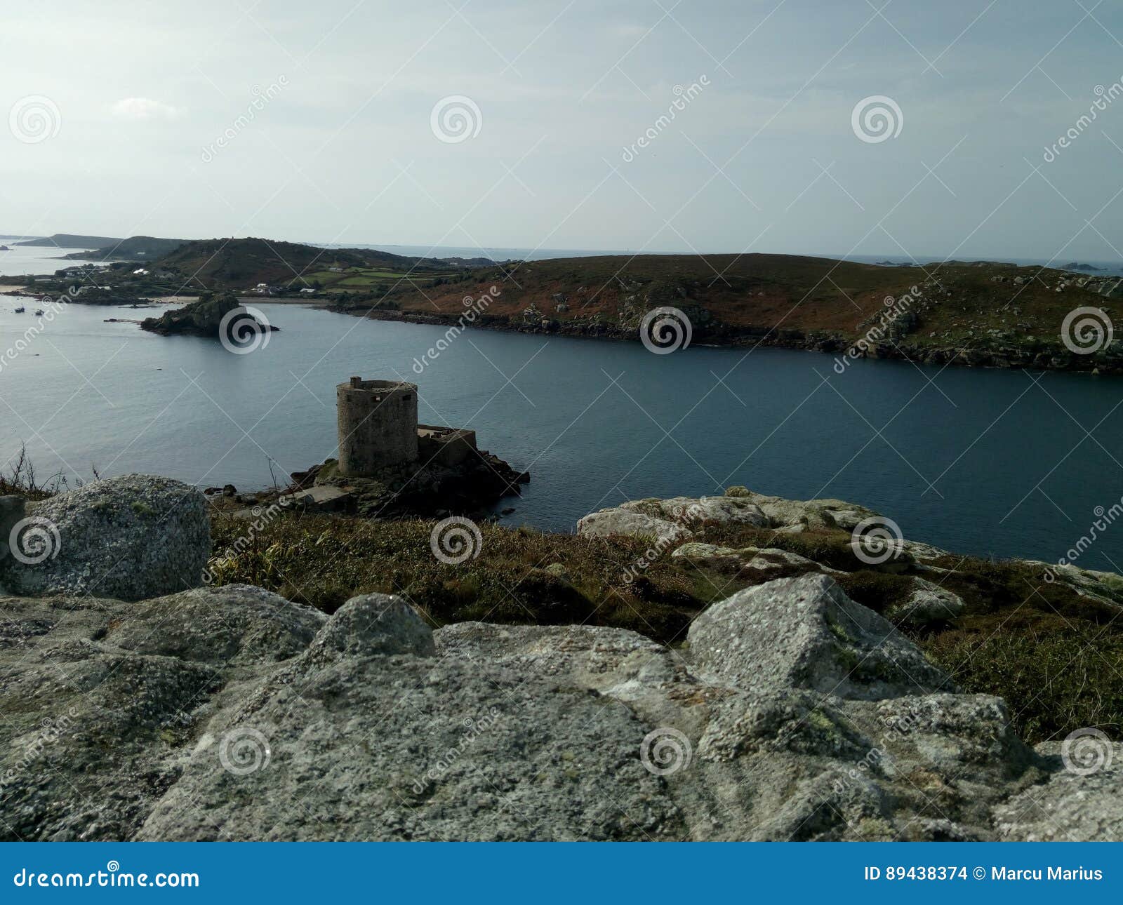 Isles of Scilly stock photo. Image of scilly, castle - 89438374