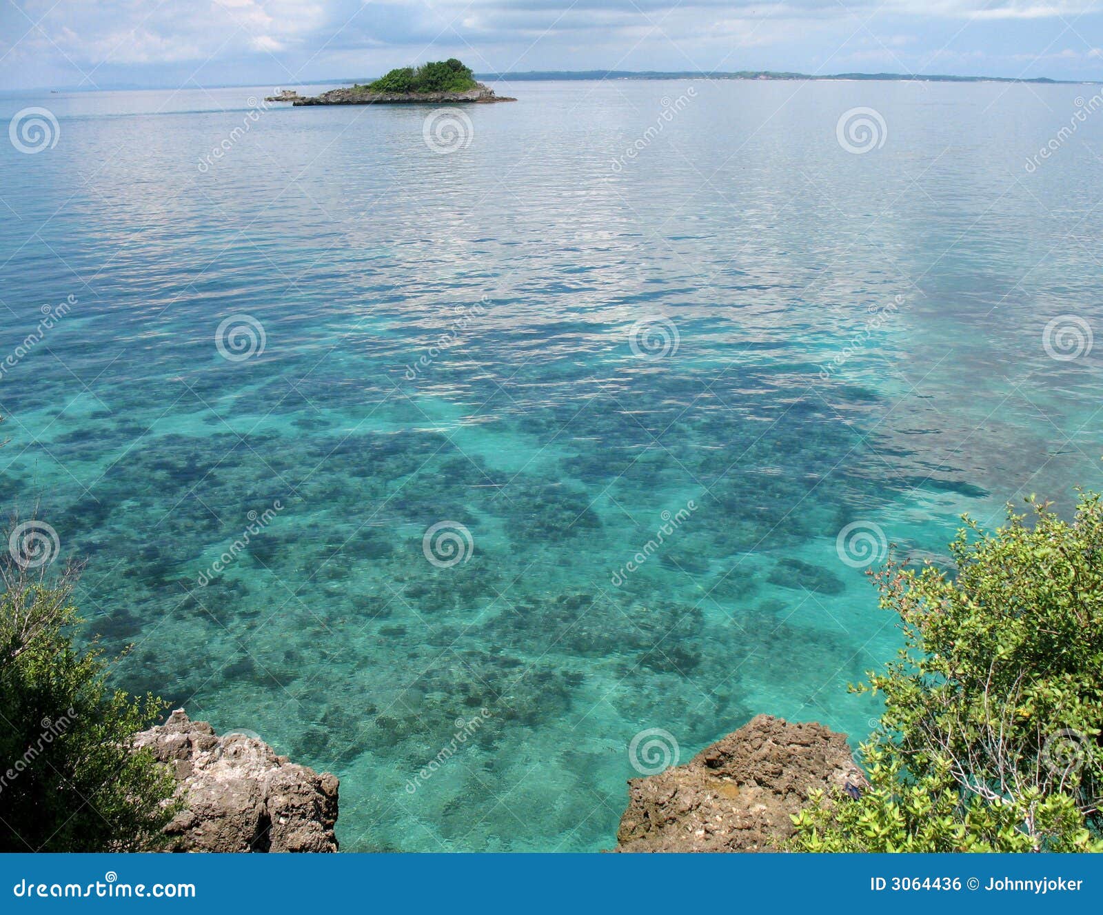 Islet Near Malapascua, Phils Stock Photo - Image of reef, water: 3064436