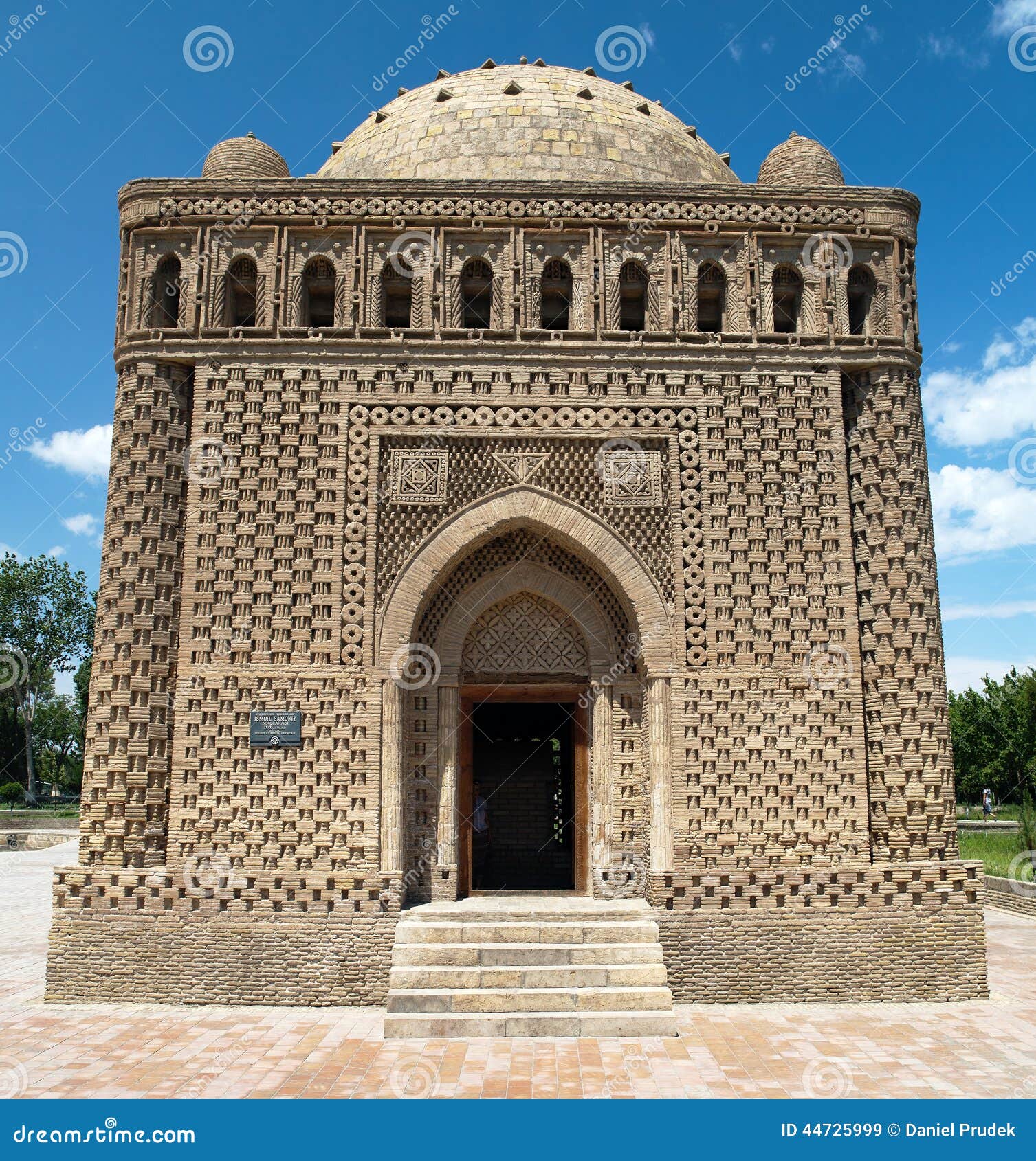 Ismail Samani Mausoleum - Buchara Stock Image - Image of bukhara, islom ...