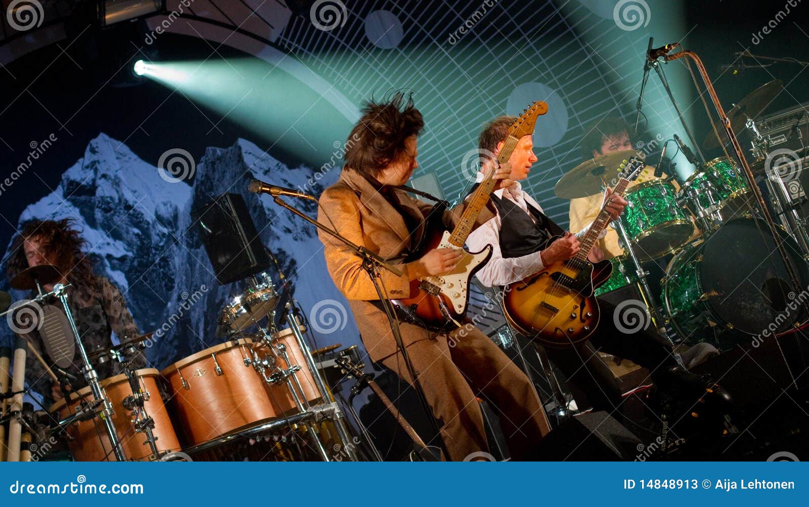 Ismo Alanko & Teho-osasto Live on Stage Editorial Stock Photo - Image ...