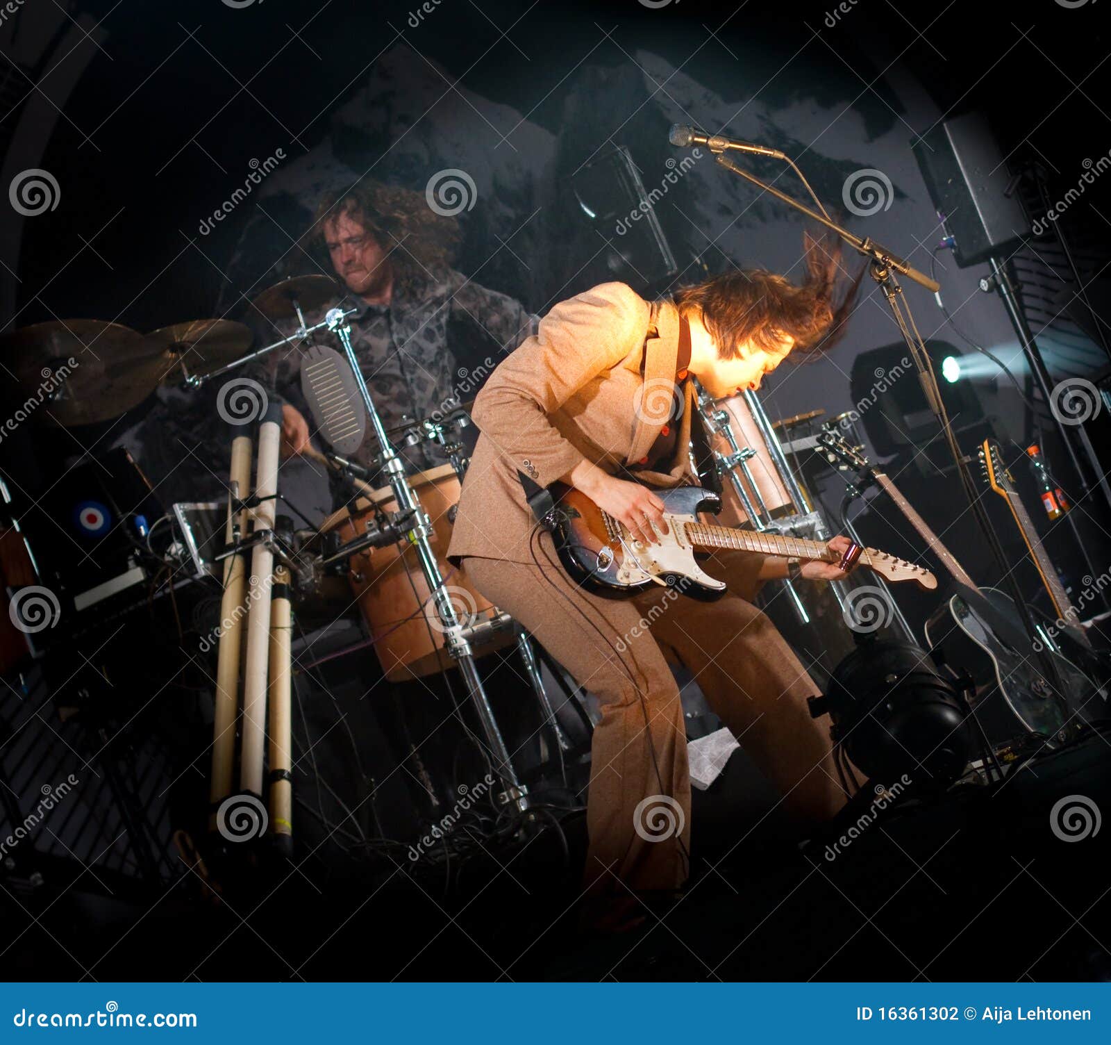 Ismo Alanko & Teho-osasto Live at Stage Editorial Photography - Image ...
