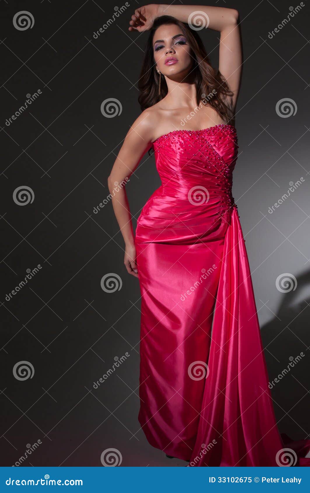 Isn t she pretty in red stock image. Image of pretty - 33102675