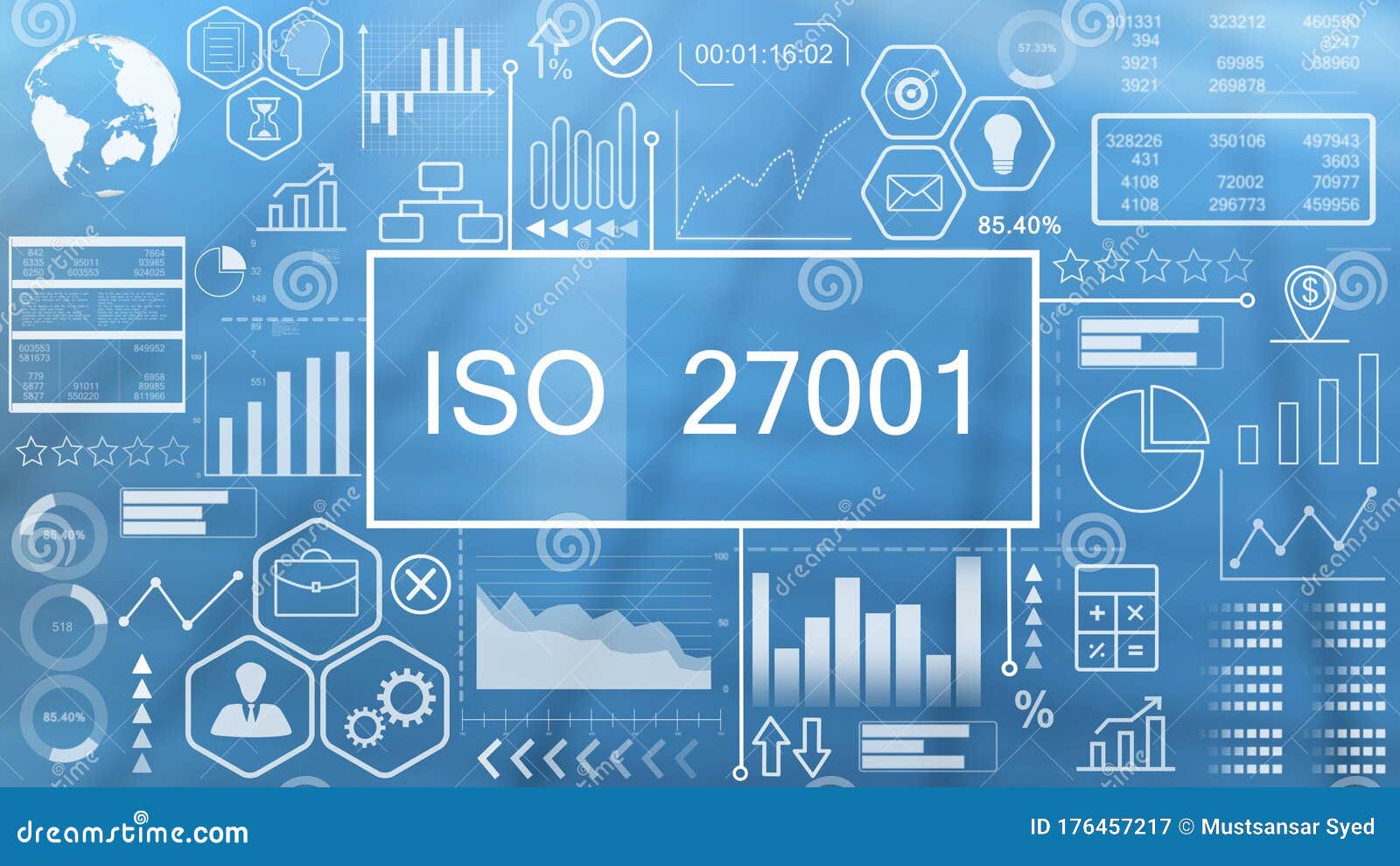 ISO 27001, Animated Typography Stock Illustration - Illustration of ...
