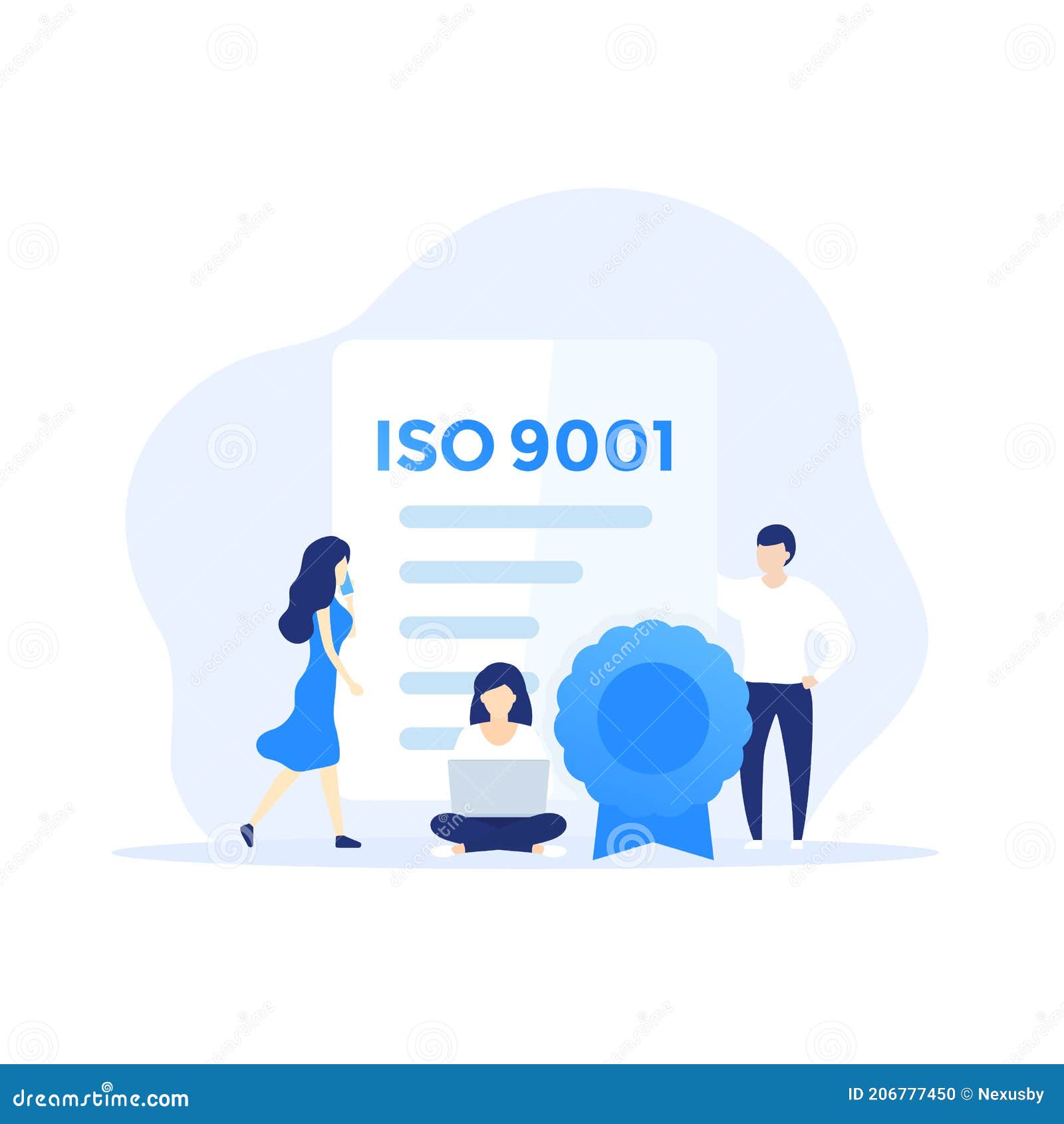 ISO 9001 Certificate Royalty-Free Stock Image | CartoonDealer.com #19762258