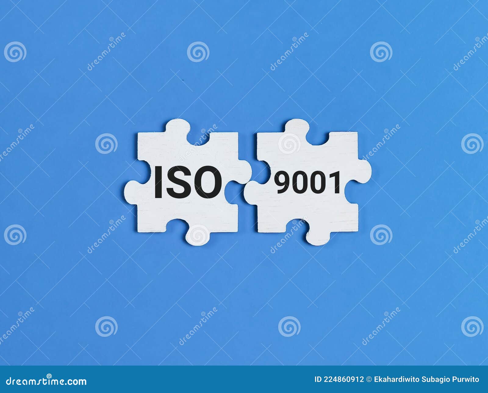 ISO 9001 Certification on Jigsaw Puzzle Pieces Stock Photo - Image of ...