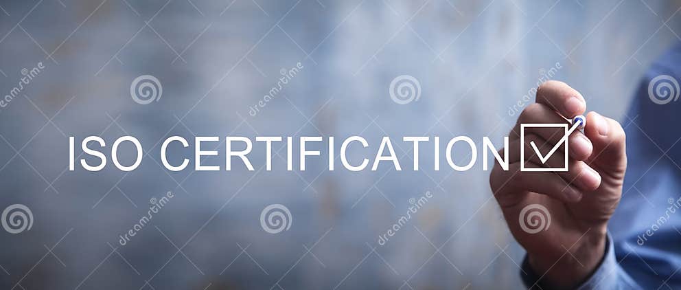 ISO Certification. Quality Control Stock Illustration - Illustration of ...