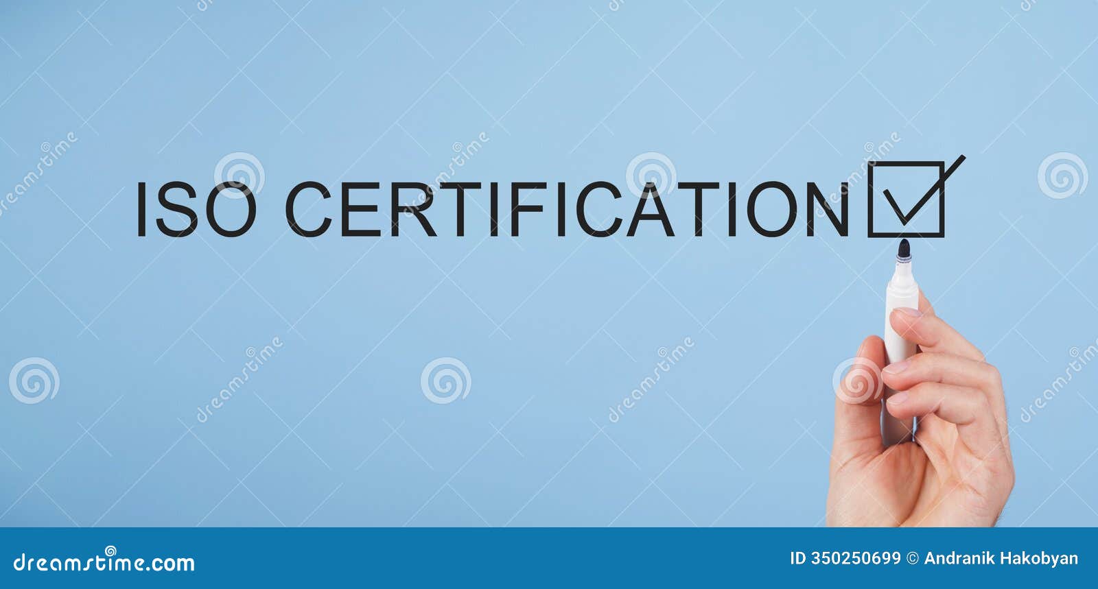 ISO Certification. Quality Control Stock Illustration - Illustration of ...
