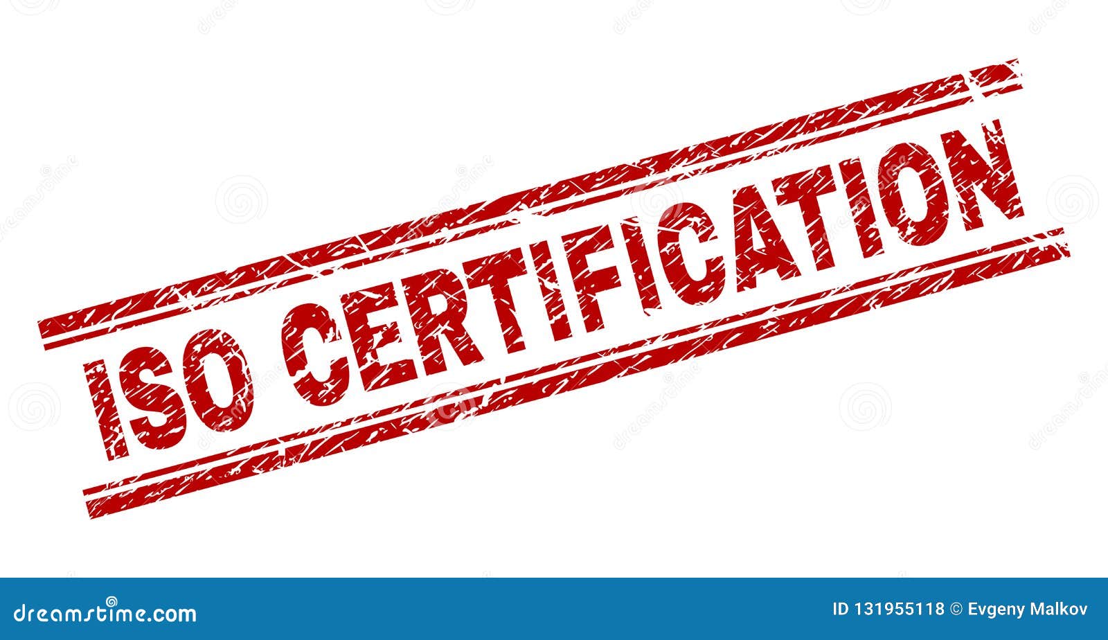 Scratched Textured ISO CERTIFICATION Stamp Seal Stock Vector ...