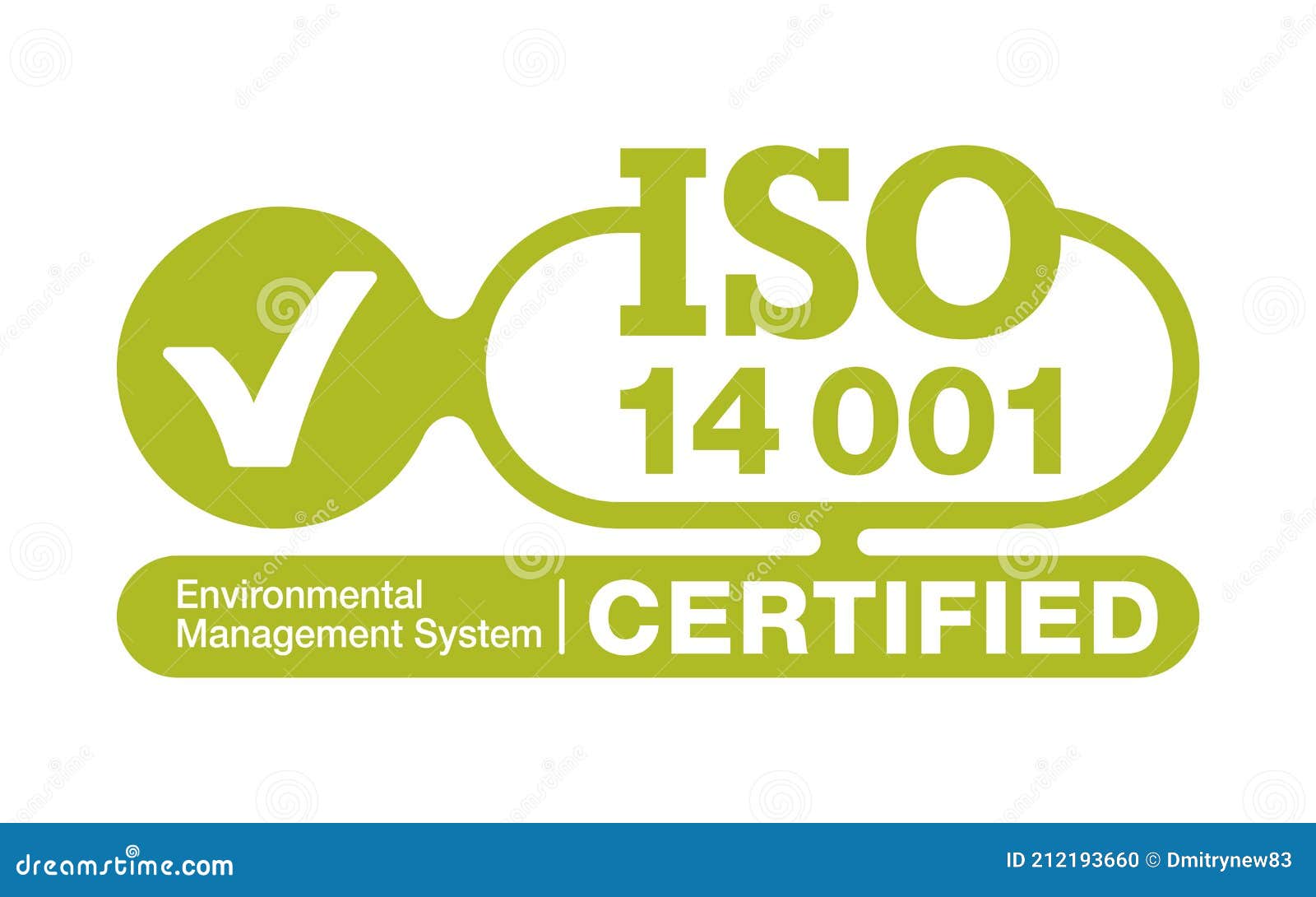 ISO 14001 Certified Golden Label On White Background. Vector ... ISO 14001 Certified Golden Label On White Background. Vector ...