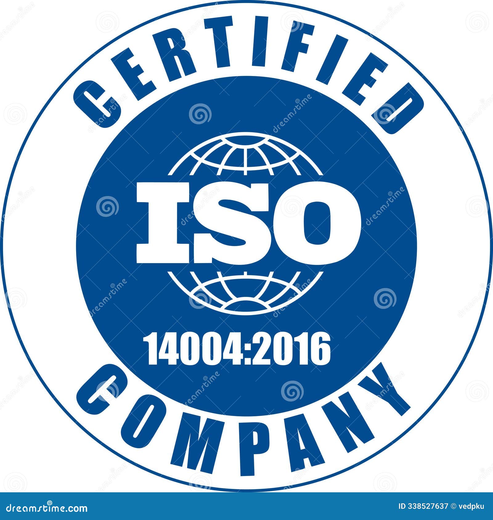 ISO Certified Company, Certificate ISO 14004-2016, Environment ...