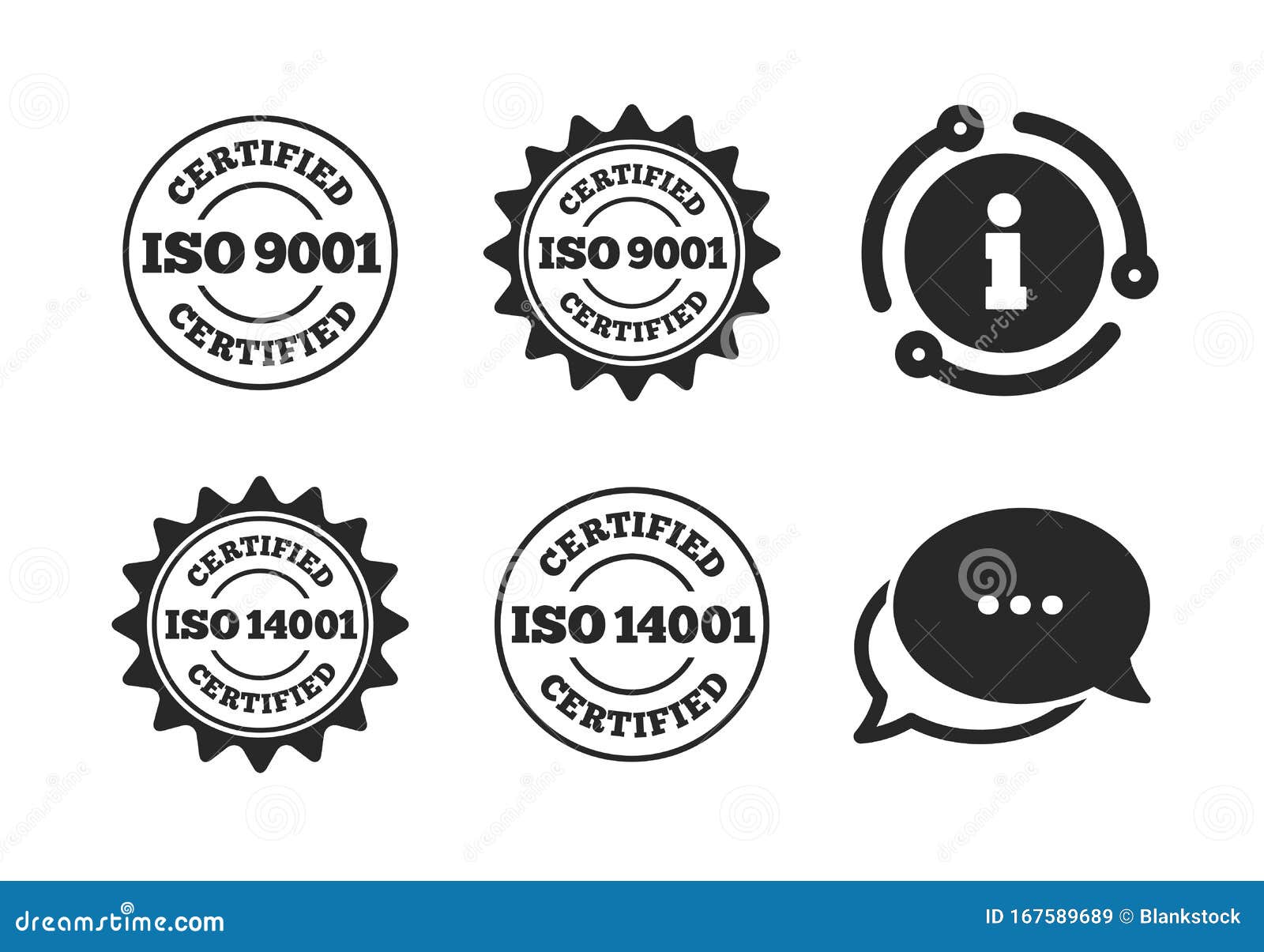 ISO 14001 Certified Golden Label On White Background. Vector ... ISO 14001 Certified Golden Label On White Background. Vector ...