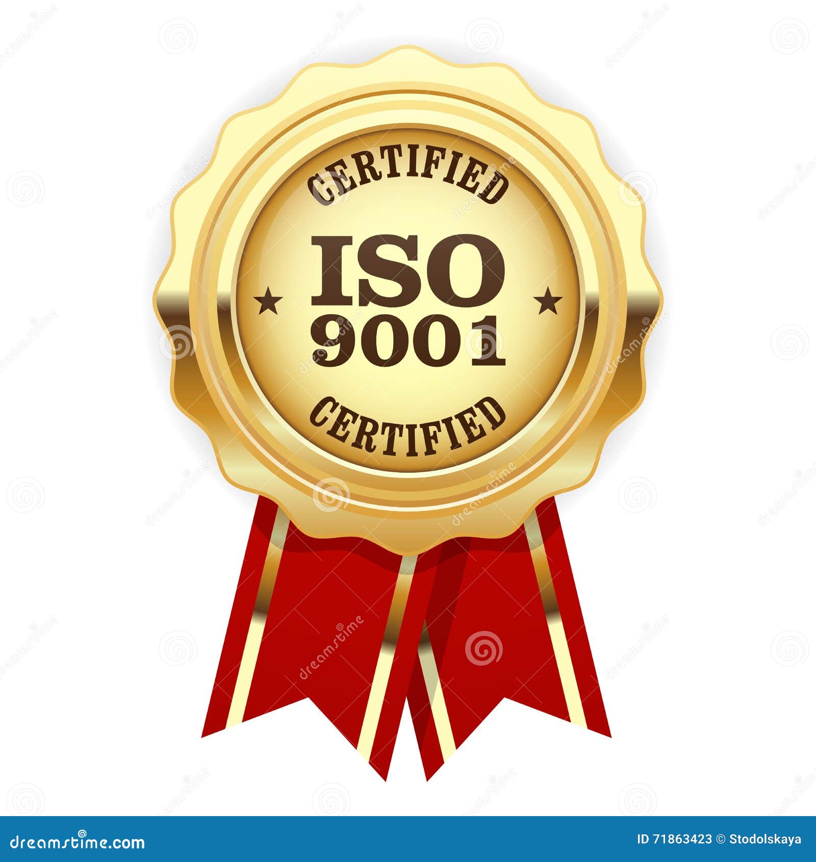 ISO 9001 Certified - Quality Standard Seal Stock Image - Image of label ... ISO 9001 Certified - Quality Standard Seal Stock Image - Image of label ...