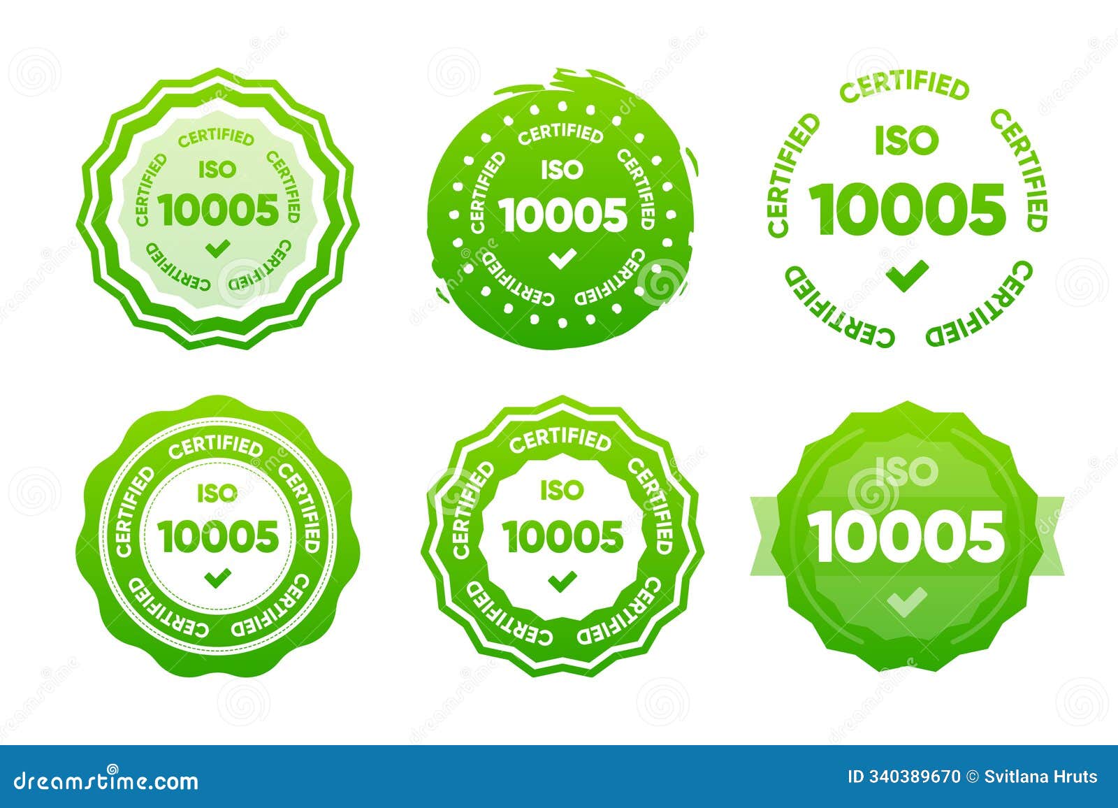 10005 Iso Certified Standarts Collection. International Organization ...