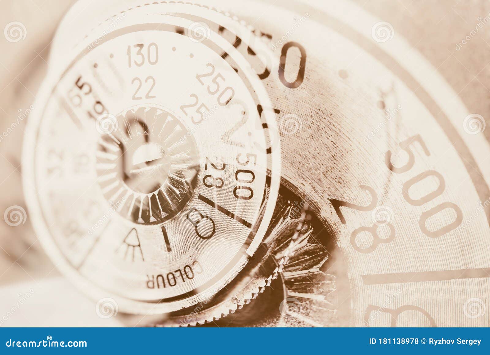 ISO Dial Switch of Vintage SLR Camera Stock Photo - Image of black ...