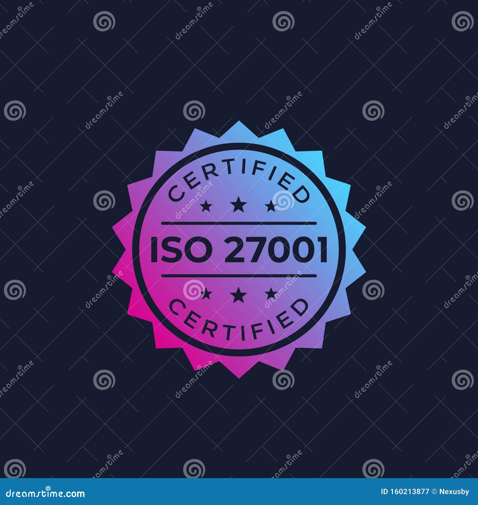 ISO 27001, Information Security Standard, Vector Stock Vector ...