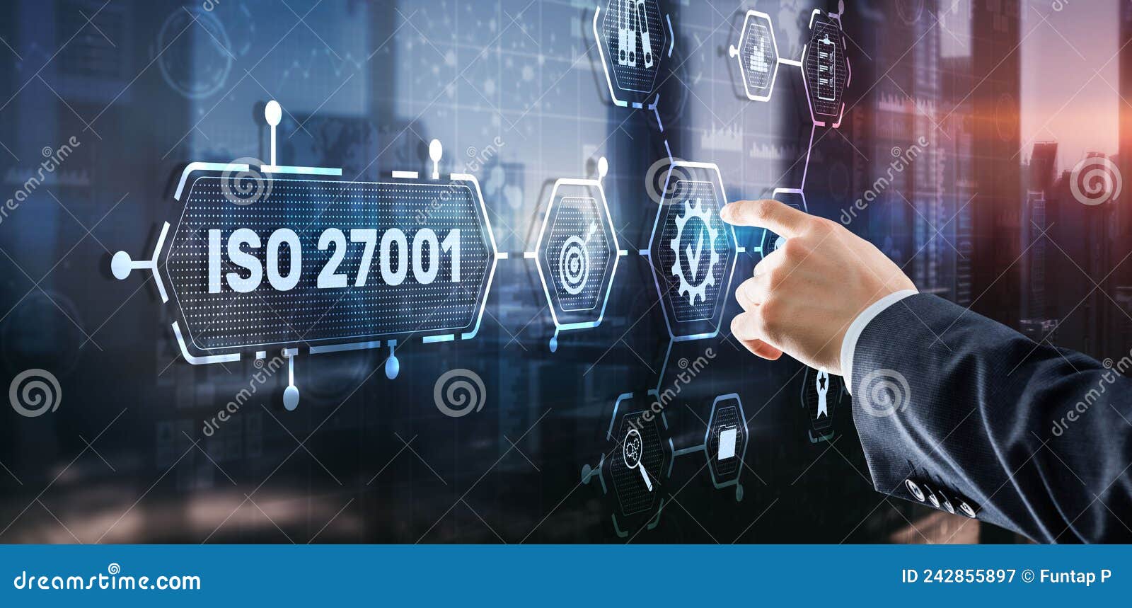 ISO 27001. International Information Security Standard Stock Image ...