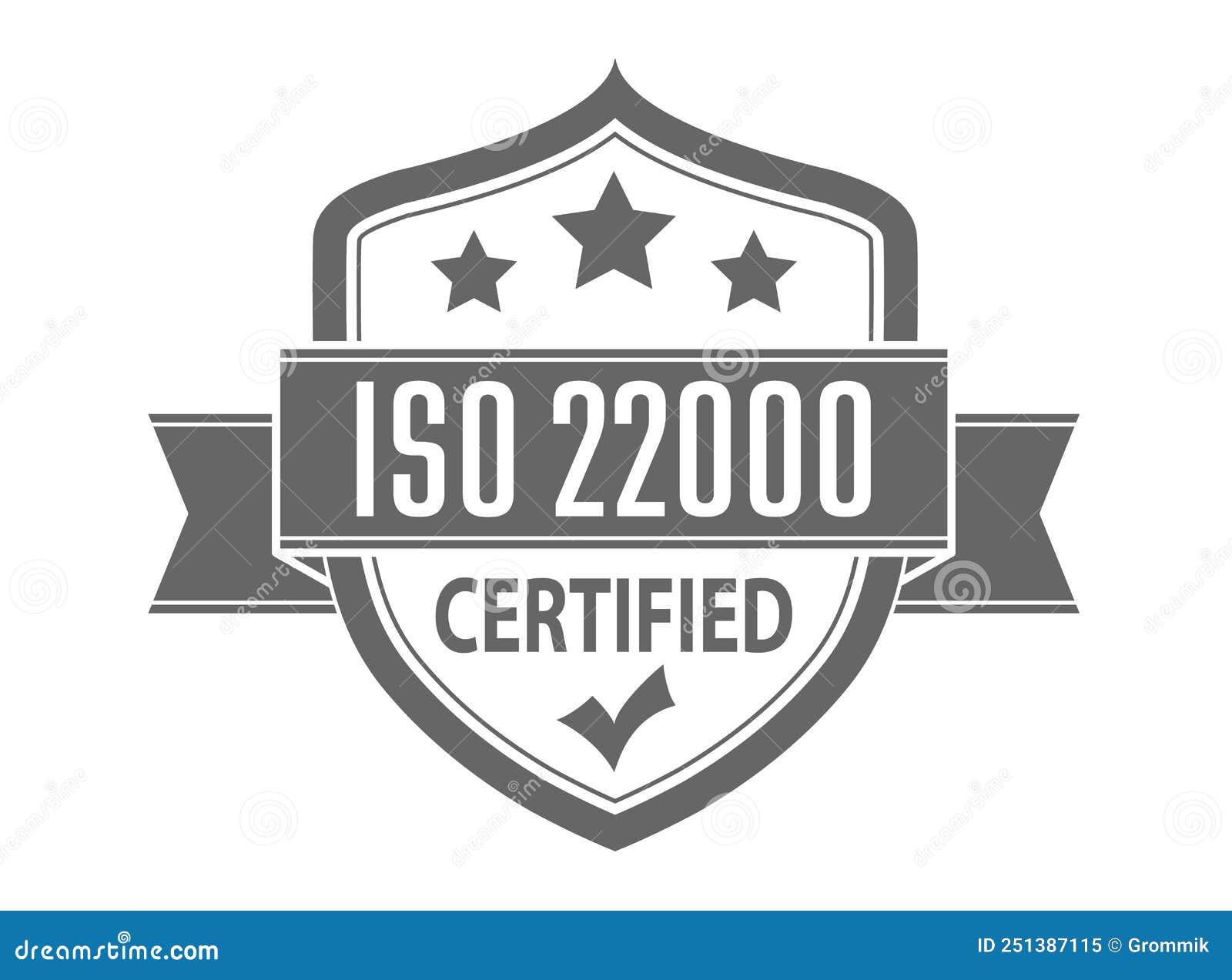 ISO 22000. the Logo of Standardization for Websites, Applications and ...