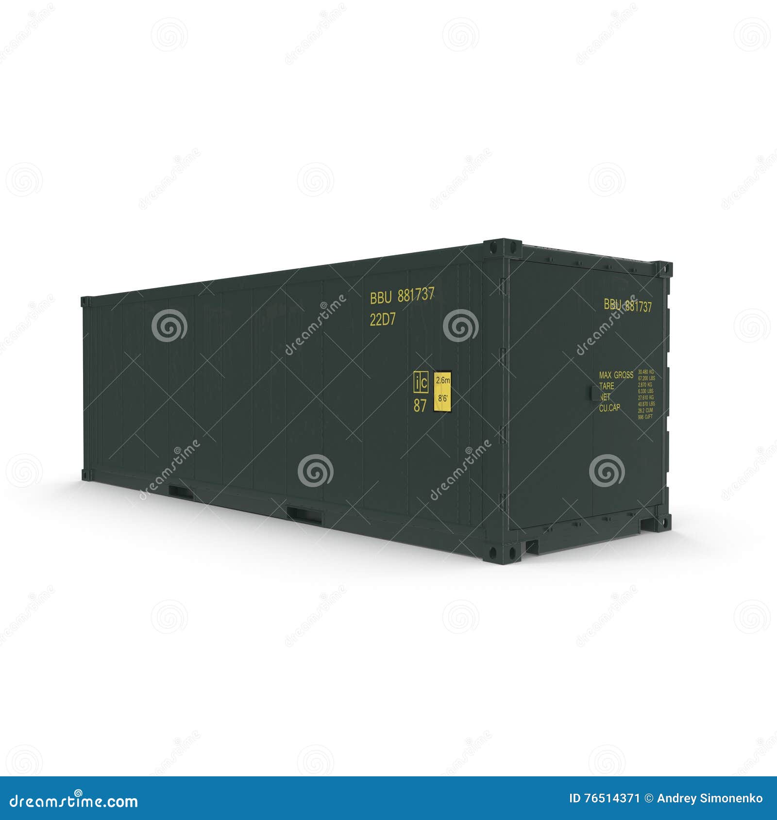 Reefer Container Line Icon. Clipart Image Cartoon Vector ...