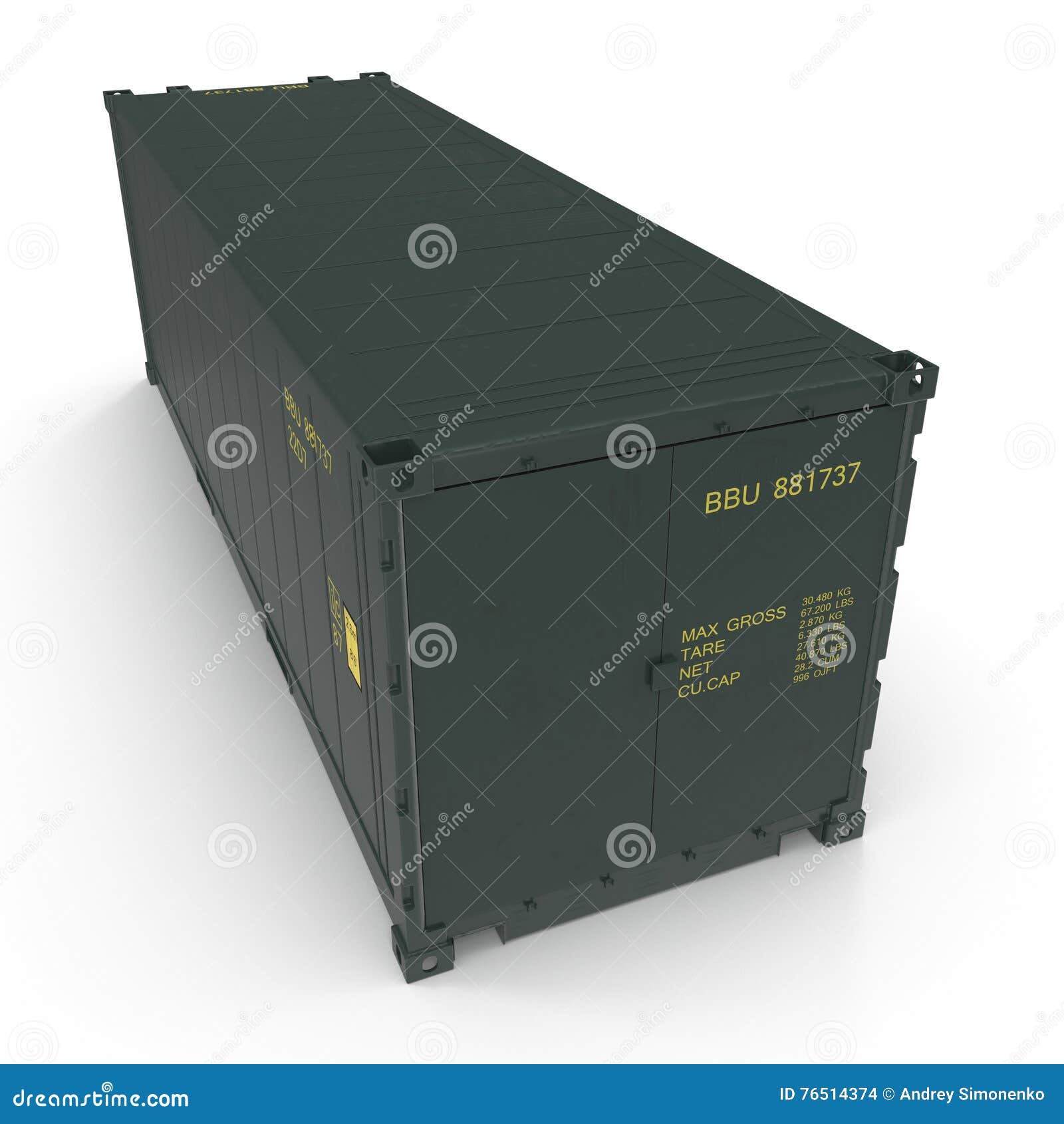 Reefer Container Line Icon. Clipart Image Cartoon Vector ...