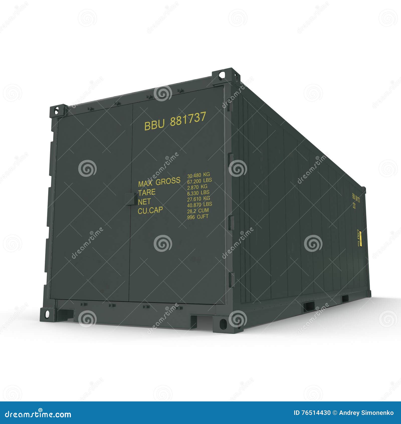 Reefer Container Line Icon. Clipart Image Cartoon Vector ...