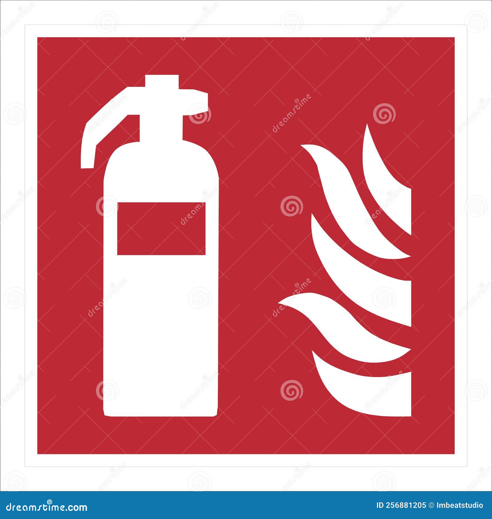 ISO 7010 Registered Safety Signs - Fire Equipment Fire Action Signs ...