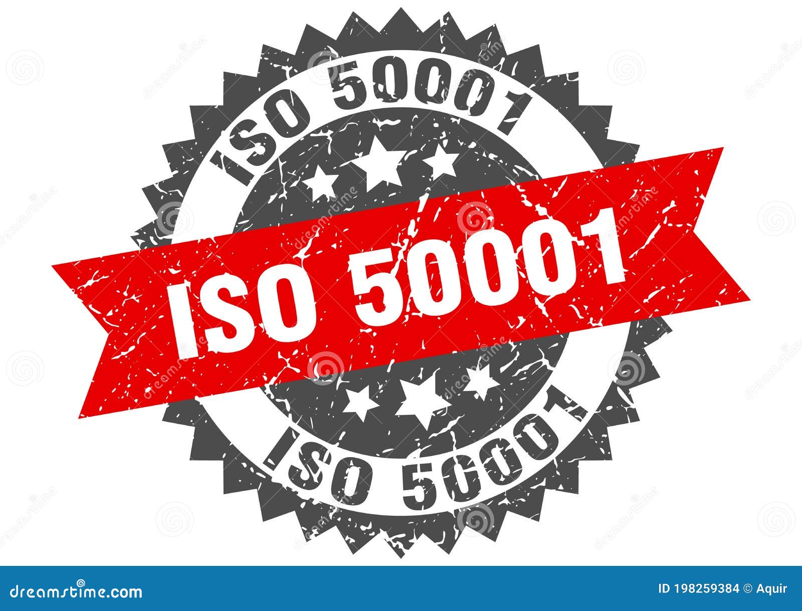 Iso 50001 Stamp. Iso 50001 Grunge Round Sign Stock Vector ...