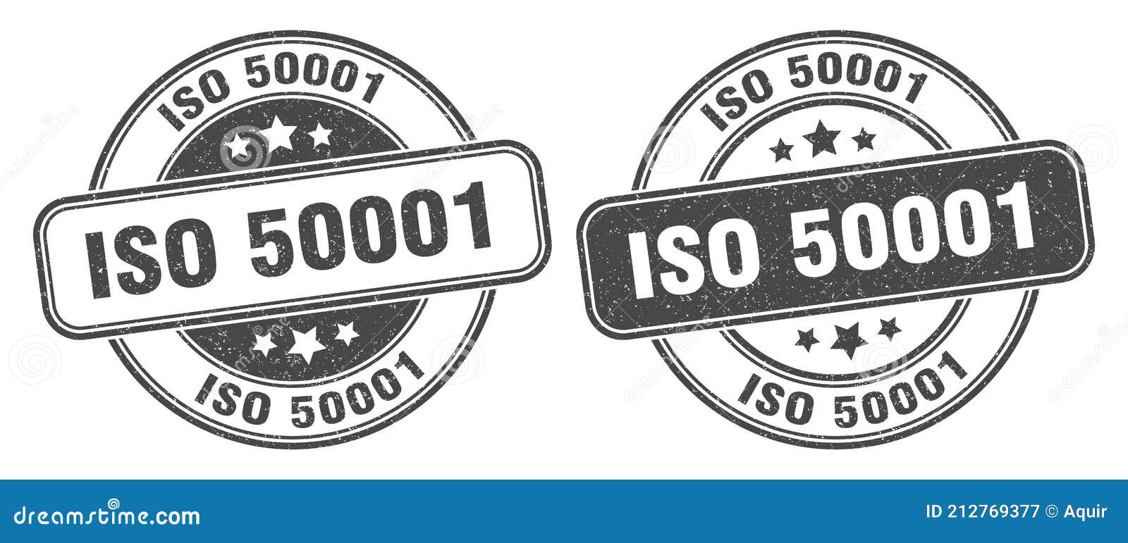 ISO 50001 Stamp. Vector. ISO 50001 Badge Icon. Certified Badge Logo ...