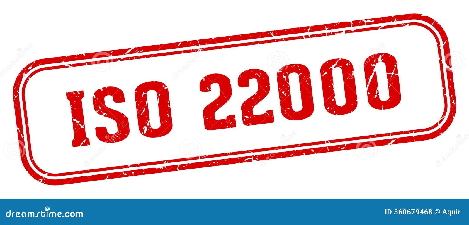 Iso 22000 Stamp. Iso 22000 Label On Transparent Background. Round Sign ...