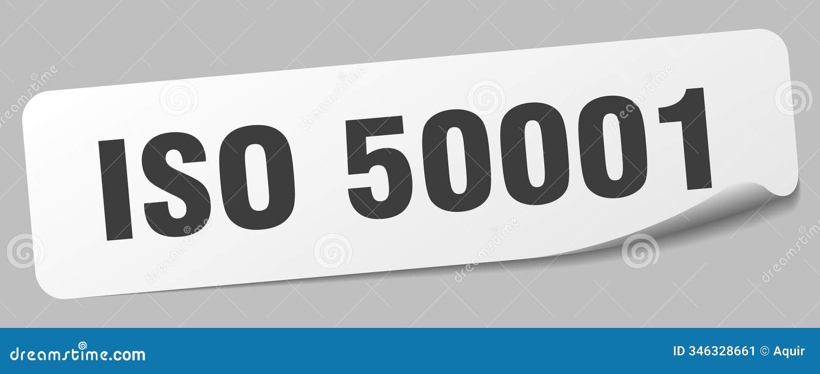 Iso 50001 Sticker. Iso 50001 Sign On Transparent Background Cartoon ...