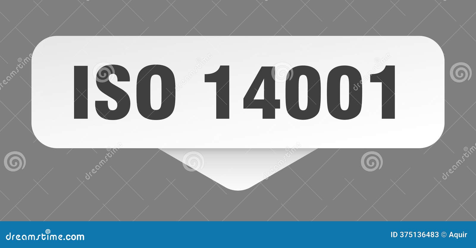 Iso 14001 Sticker. Iso 14001 Sign On Transparent Background Vector ...