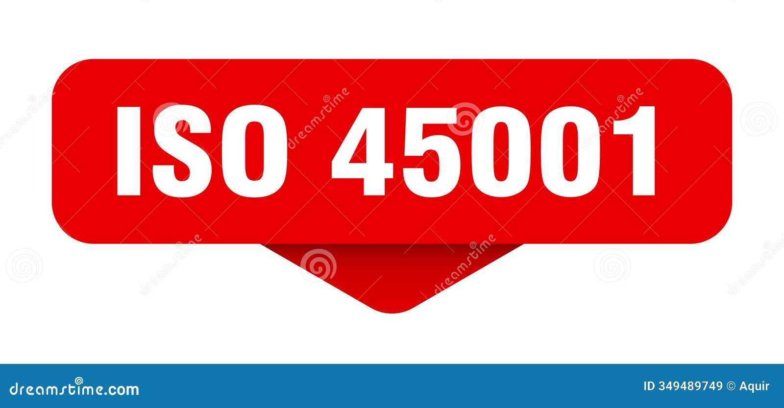 Iso 45001 Sticker. Iso 45001 Sign On Transparent Background Cartoon ...