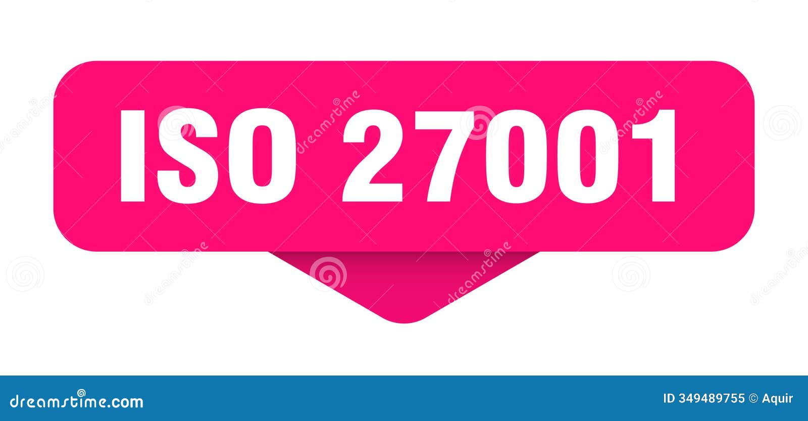 Iso 27001 Sticker. Iso 27001 Sign On Transparent Background Vector ...