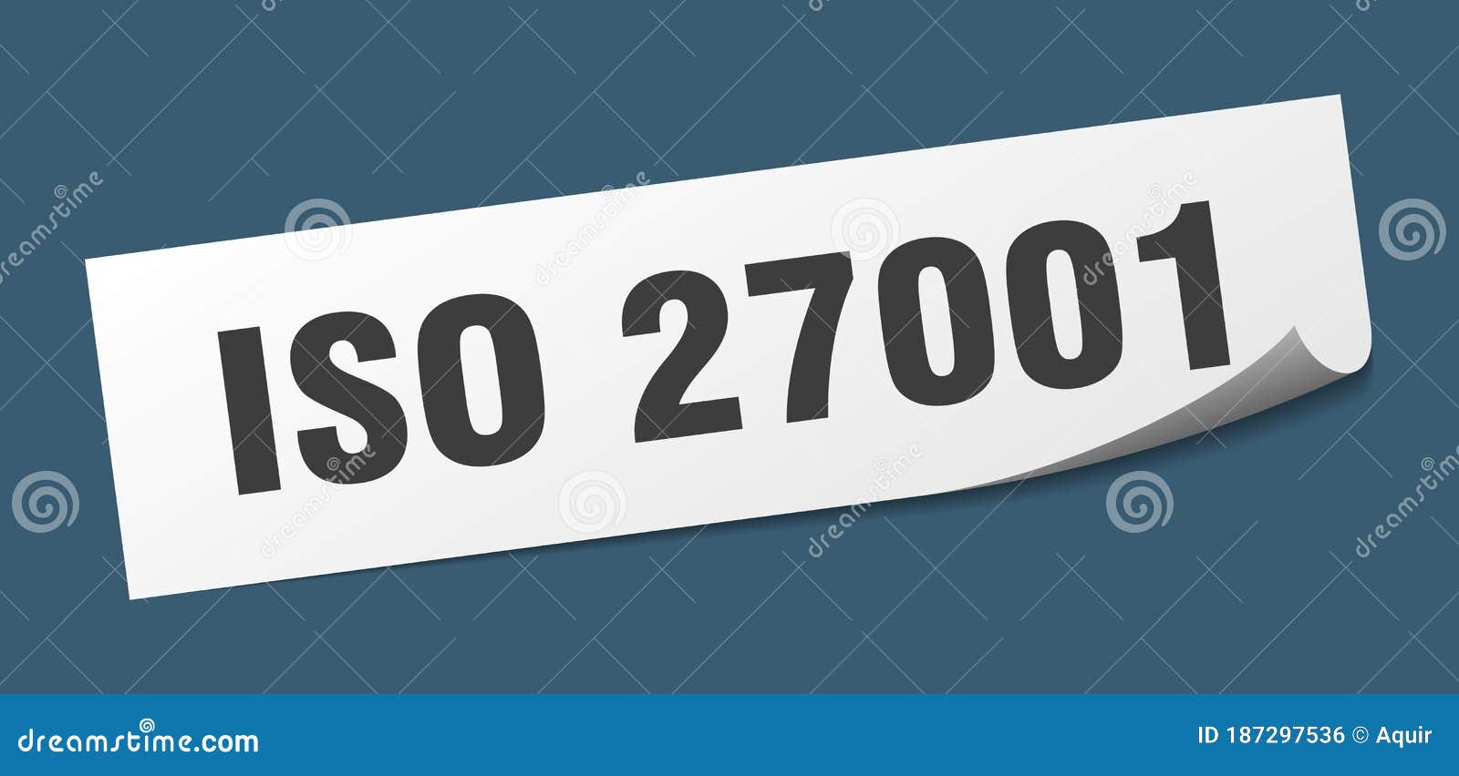 Iso 27001 Sticker. Iso 27001 Sign On Transparent Background Vector ...