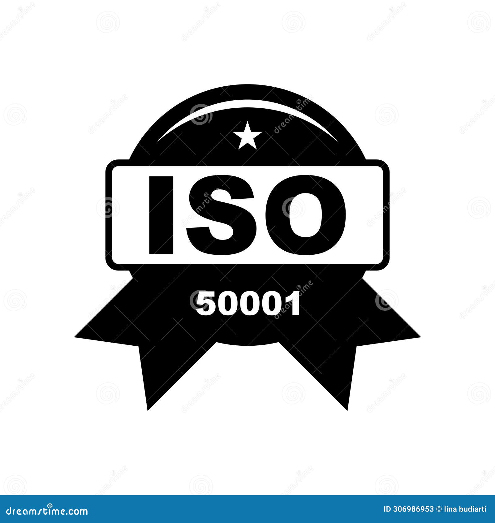 ISO symbol icon stock vector. Illustration of design - 306986953
