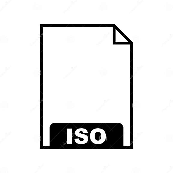 ISO symbol icon stock vector. Illustration of checkmark - 306986963