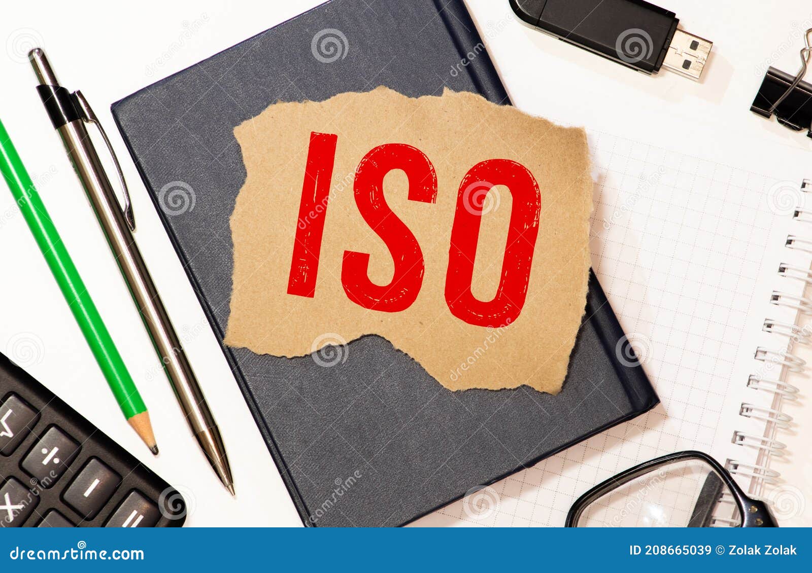 ISO 9001 Written On Wooden Blocks On A Board Royalty-Free Stock Photo ...