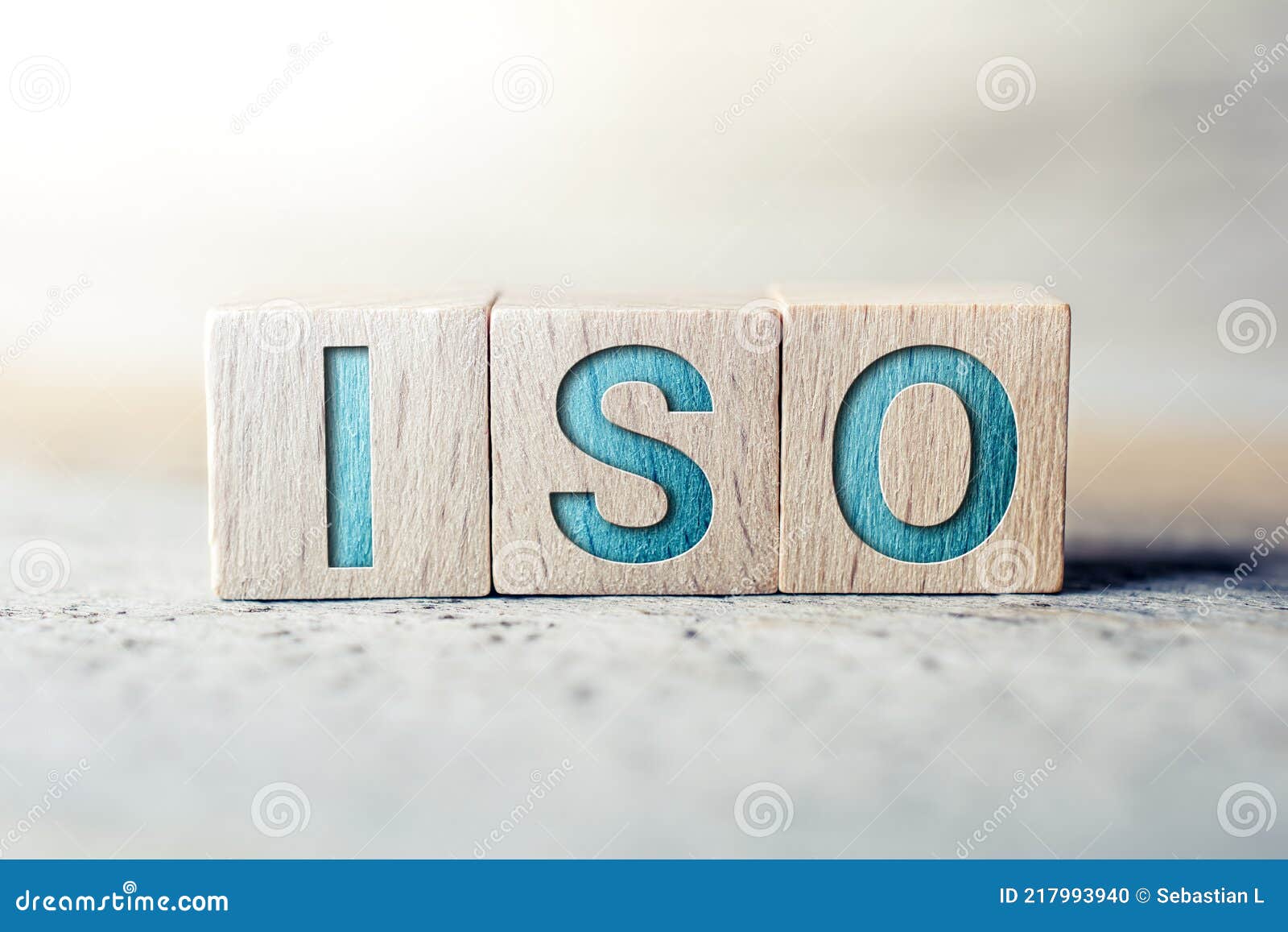 ISO 9001 Written On Wooden Blocks On A Board Royalty-Free Stock Photo ...