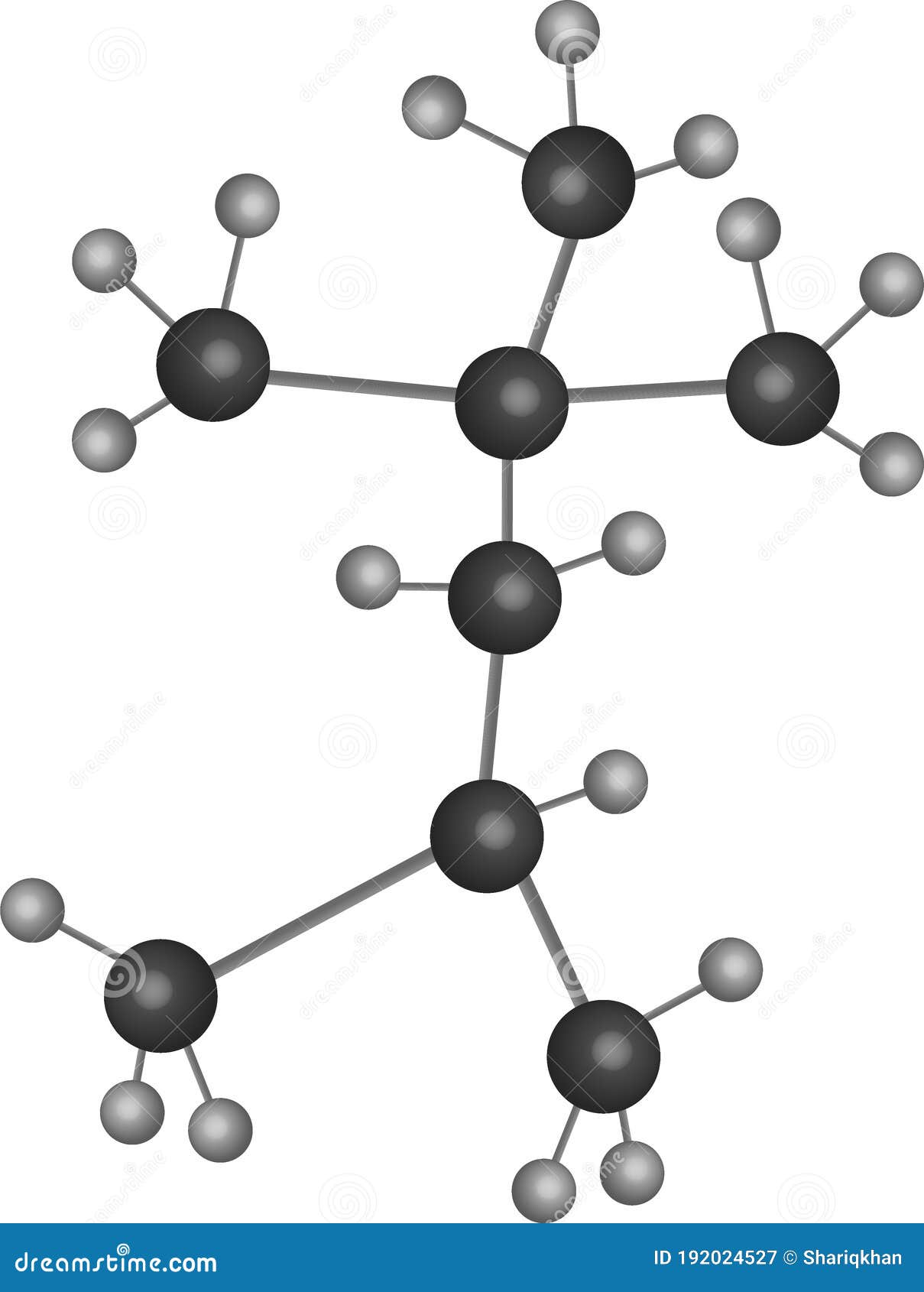 Pentane N-pentane Alkane Molecule. Skeletal Formula. Royalty-Free Stock ...