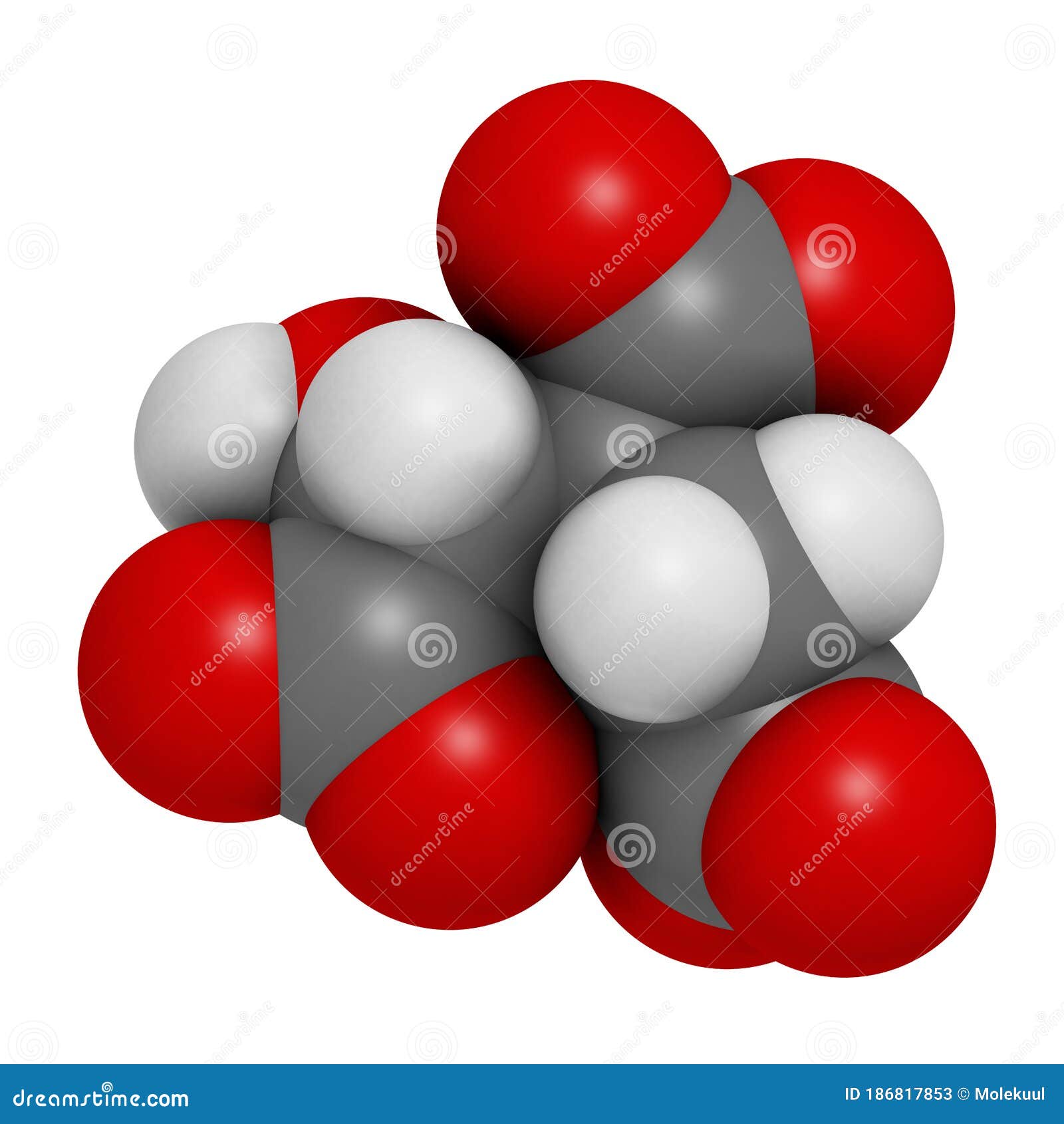Isocitric Acid Structure