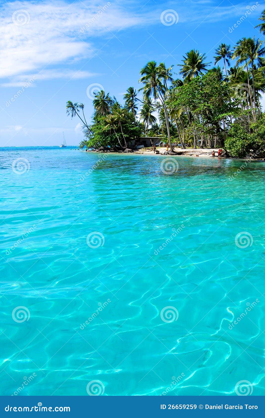 Isola di Bora Bora immagine stock. Immagine di honeymoon - 26659259