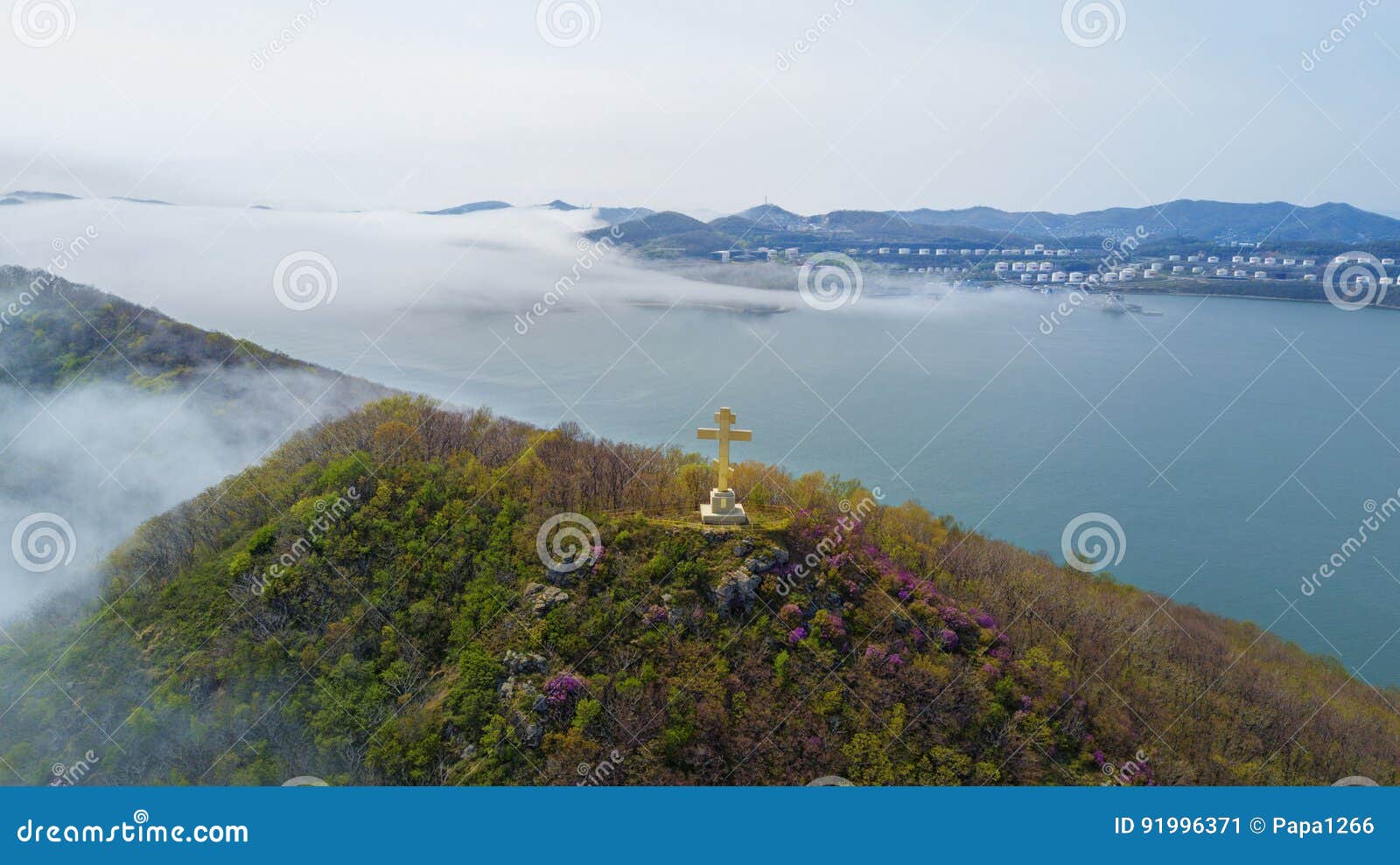 Isola Di Fox Di Nachodka Russia Immagine Stock - Immagine di nave ...