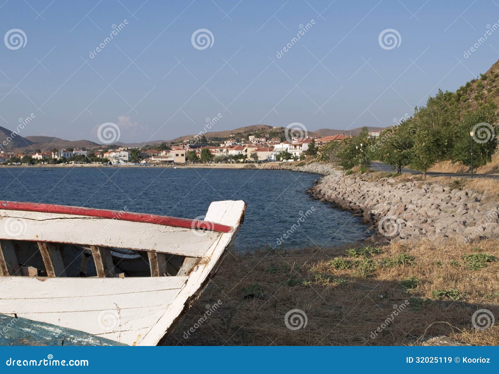 Isola di Limnos, Grecia immagine stock. Immagine di deperimento - 32025119