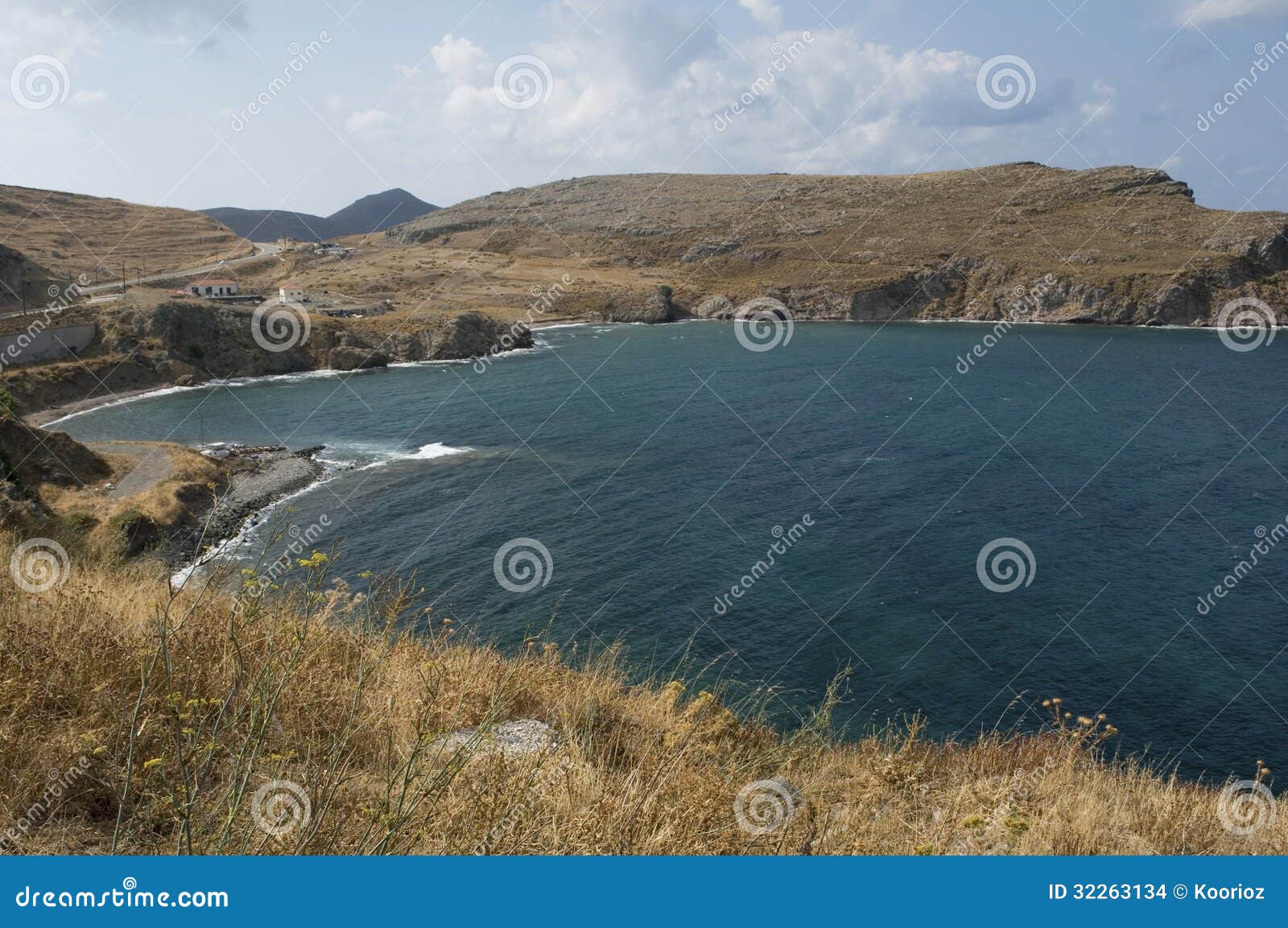 Isola di Limnos, Grecia fotografia stock. Immagine di litoraneo - 32263134