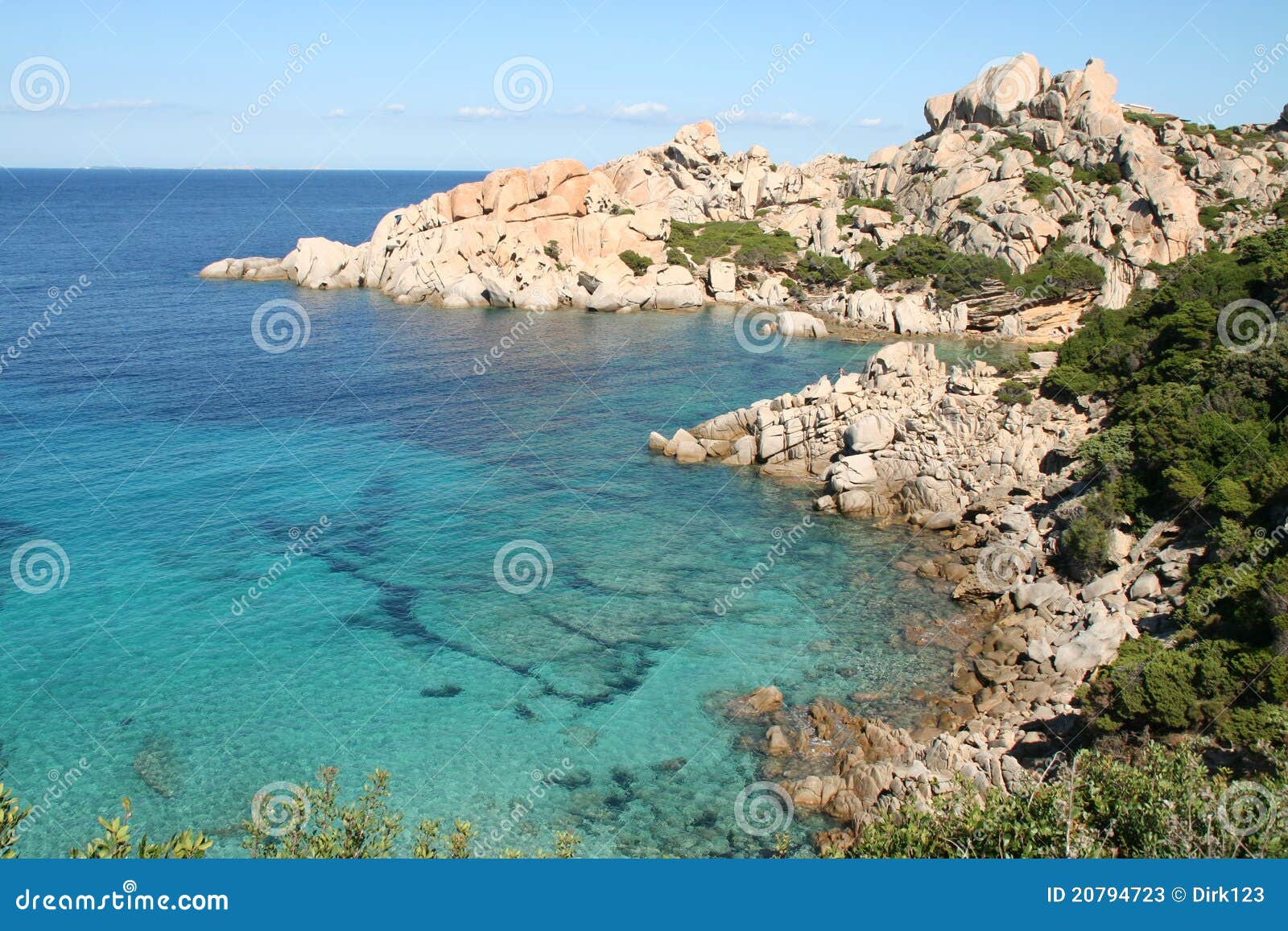 Isola Spargi - Archipel De Maddalena Image stock - Image du beau ...
