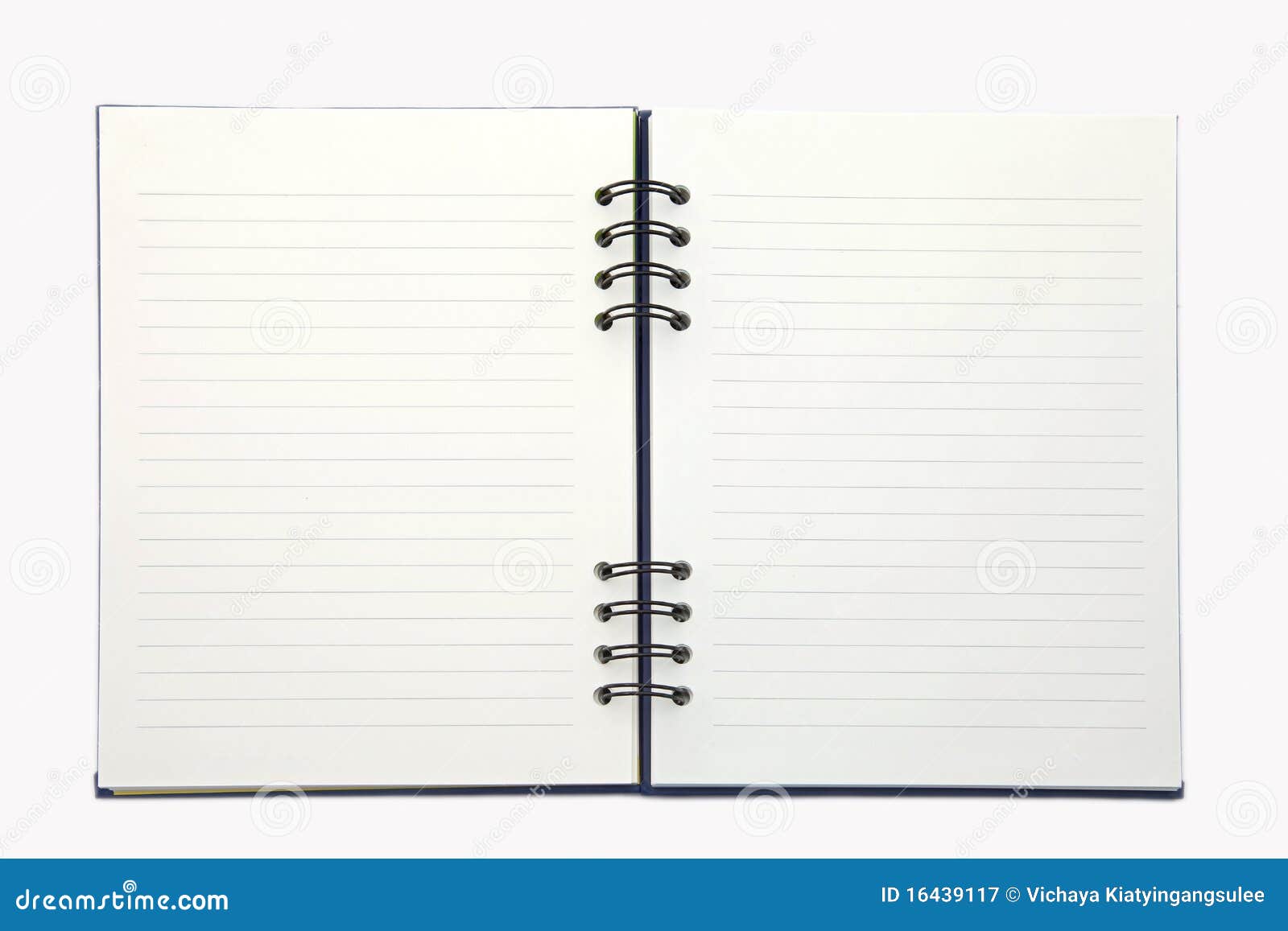 Isolado do caderno aberto imagem de stock. Imagem de macro - 16439117