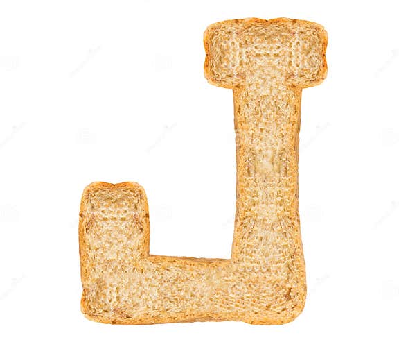 Isolate Bread Alphabet stock image. Image of isolated - 84348513