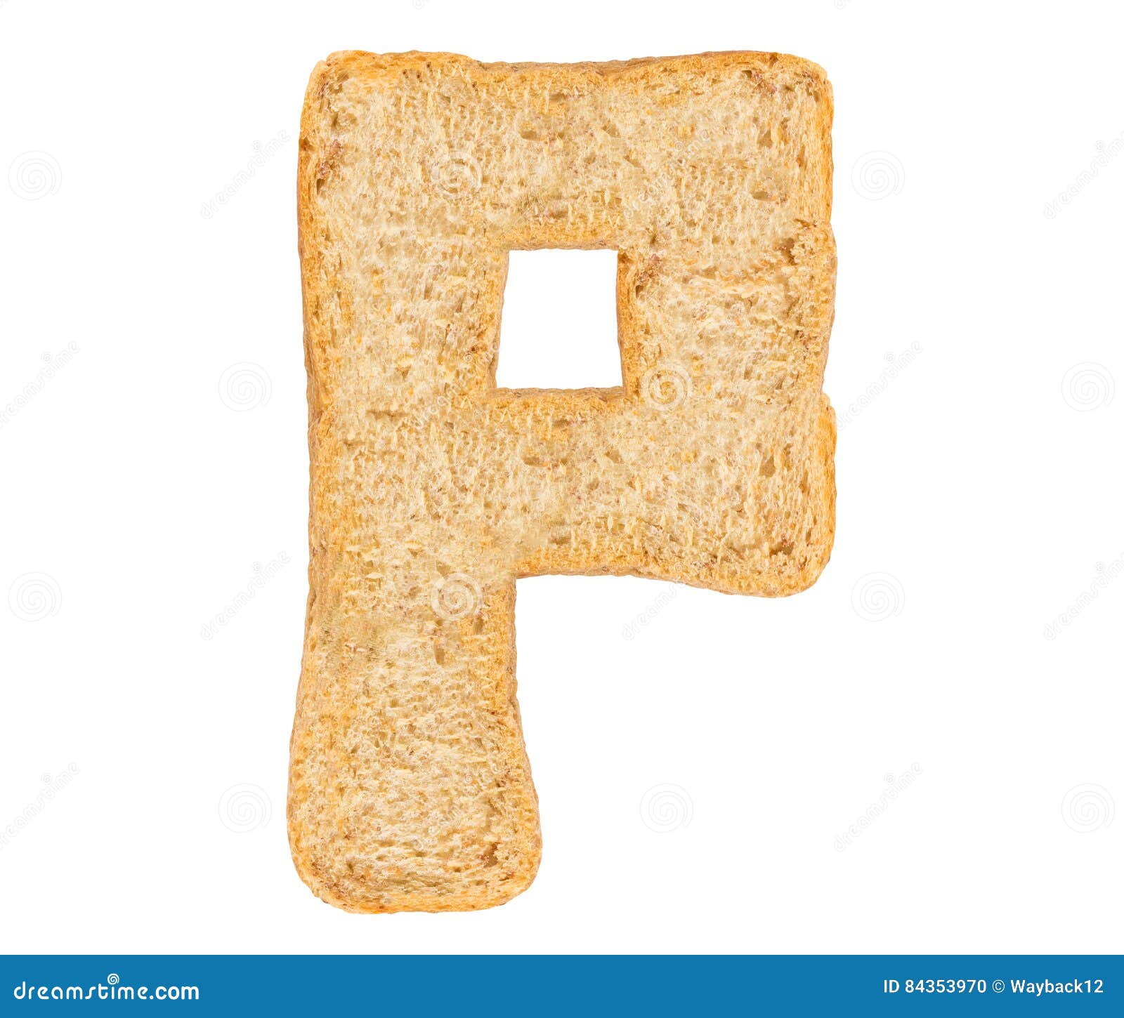 Isolate Bread Alphabet stock photo. Image of abstract - 84353970